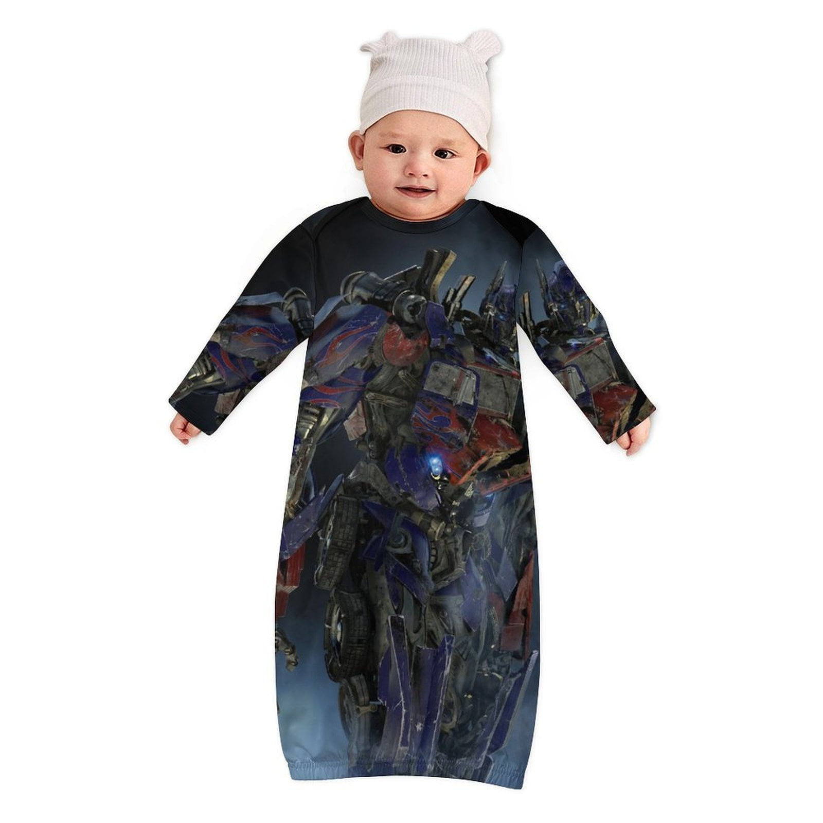 Transformers Baby Boy And Girls Sleeper Gown Newborn to Infant ...