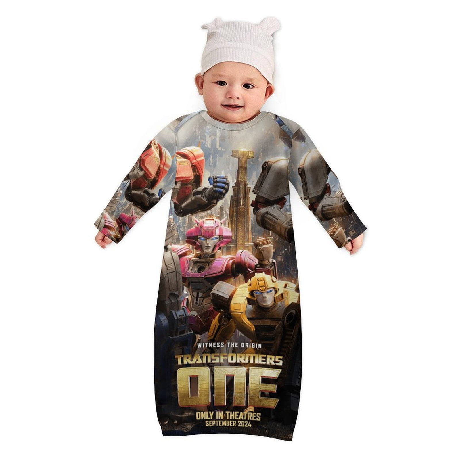 Transformers Baby Boy And Girls Sleeper Gown Newborn to Infant ...