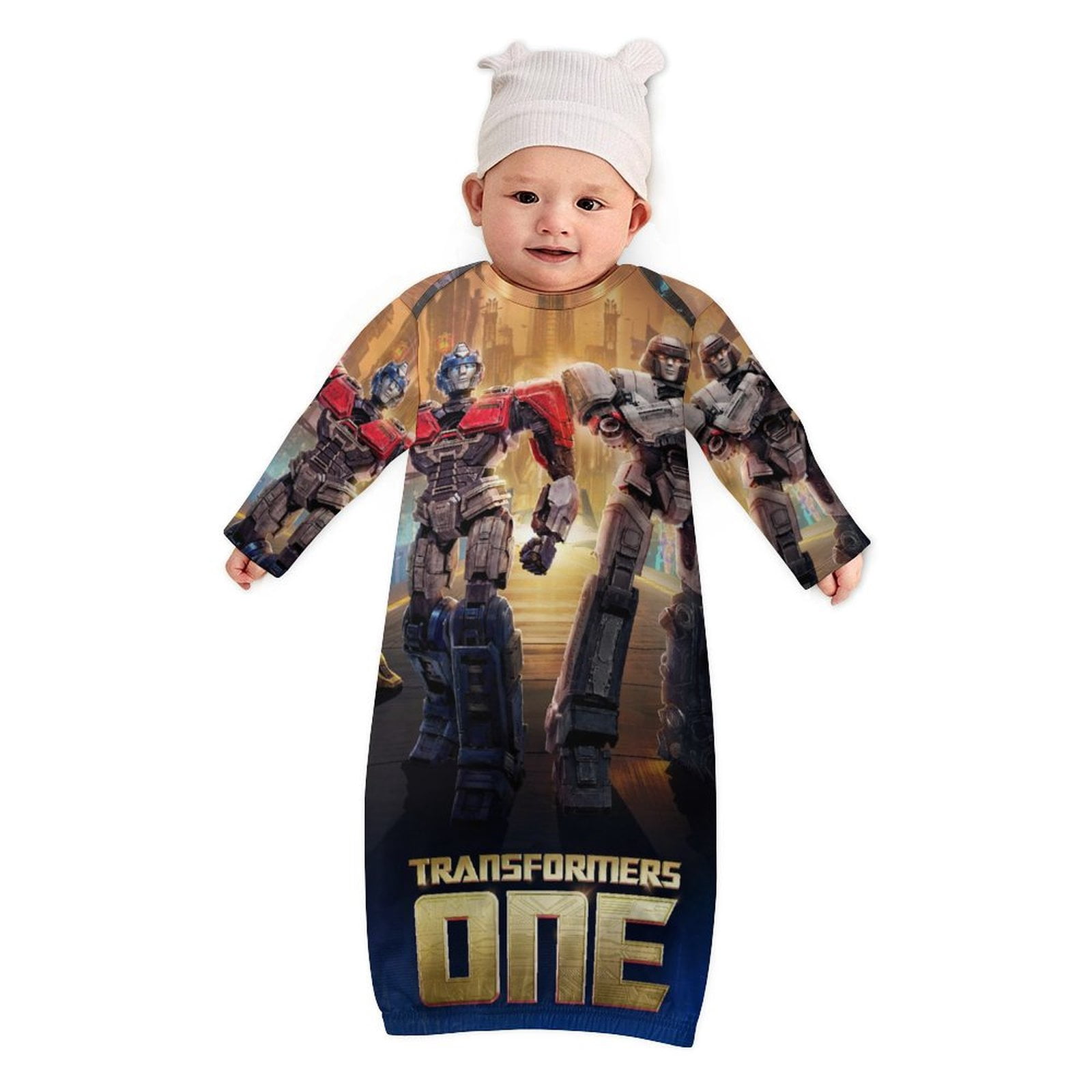 Transformers Baby Boy And Girls Sleeper Gown Newborn to Infant ...