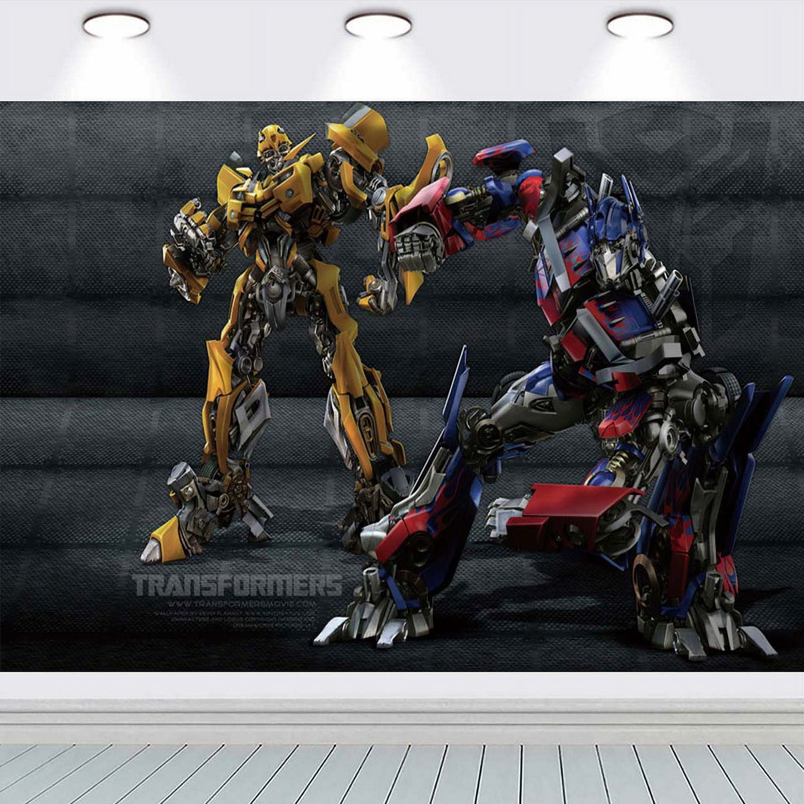 Transformers Backdrop Party Supplies Taspestry Background Banner ...
