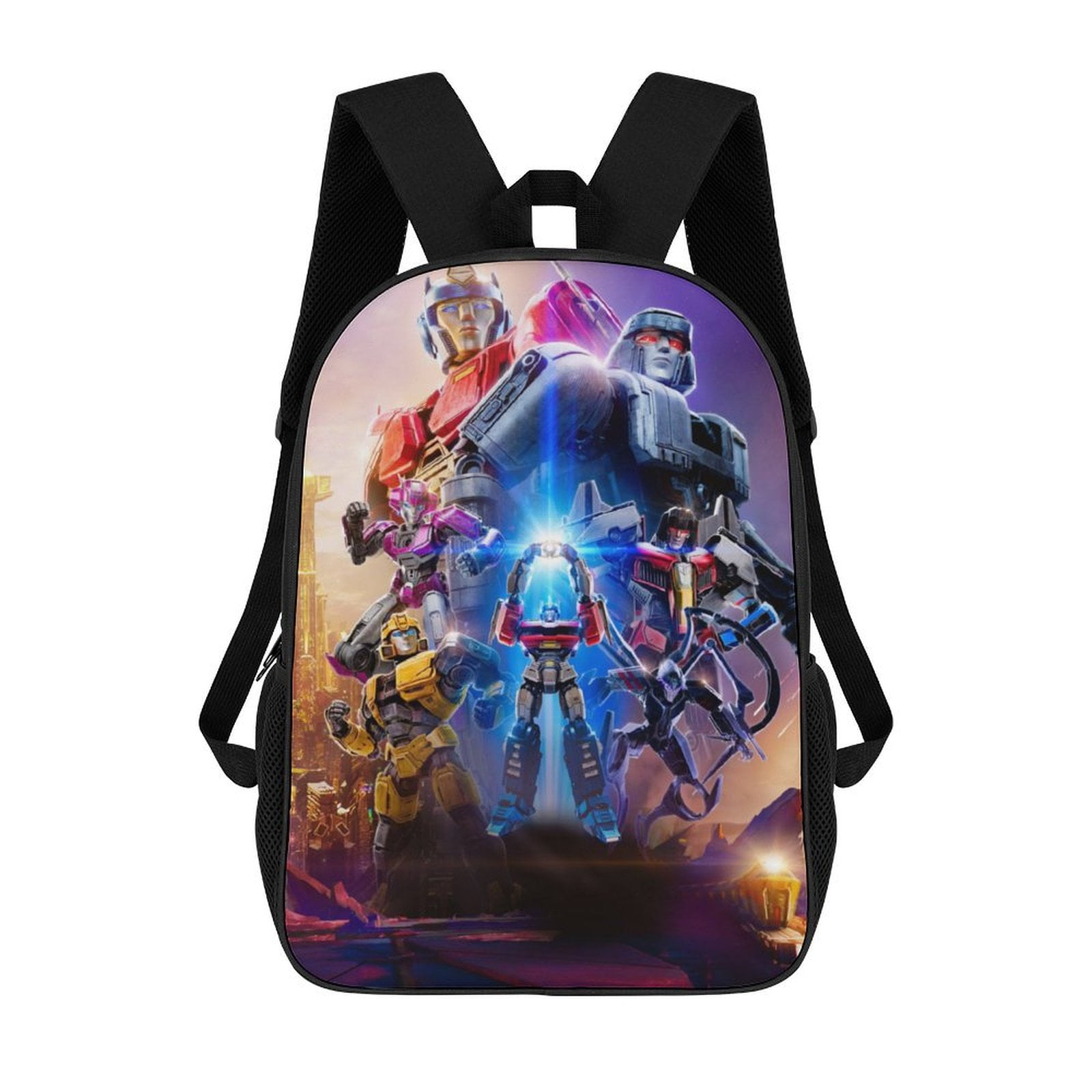 Transformers Backpack, 17 Inch Large Capacity Laptop Backpack, Unisex ...