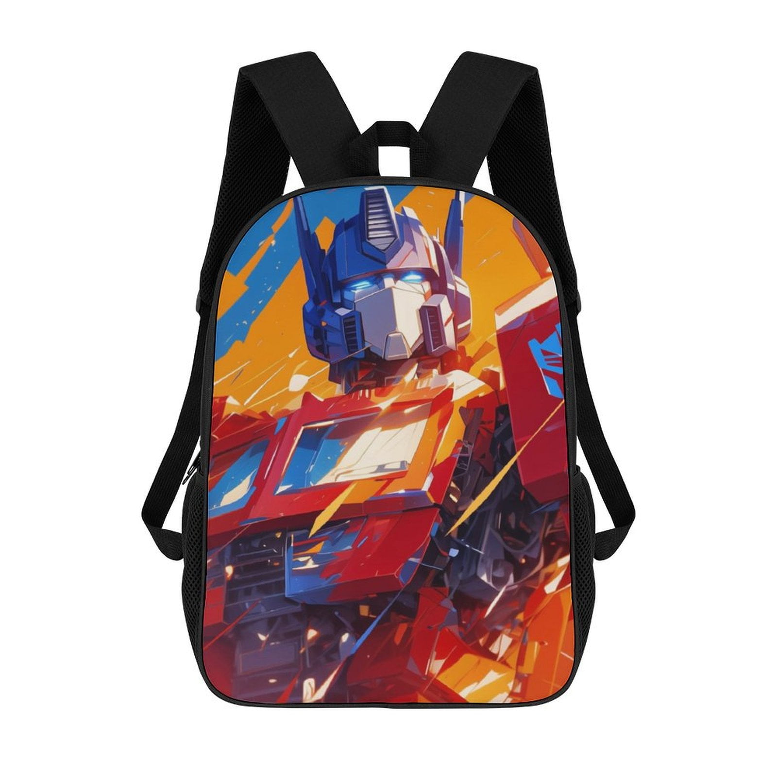 Transformers Backpack, 17 Inch Large Capacity Laptop Backpack, Unisex ...