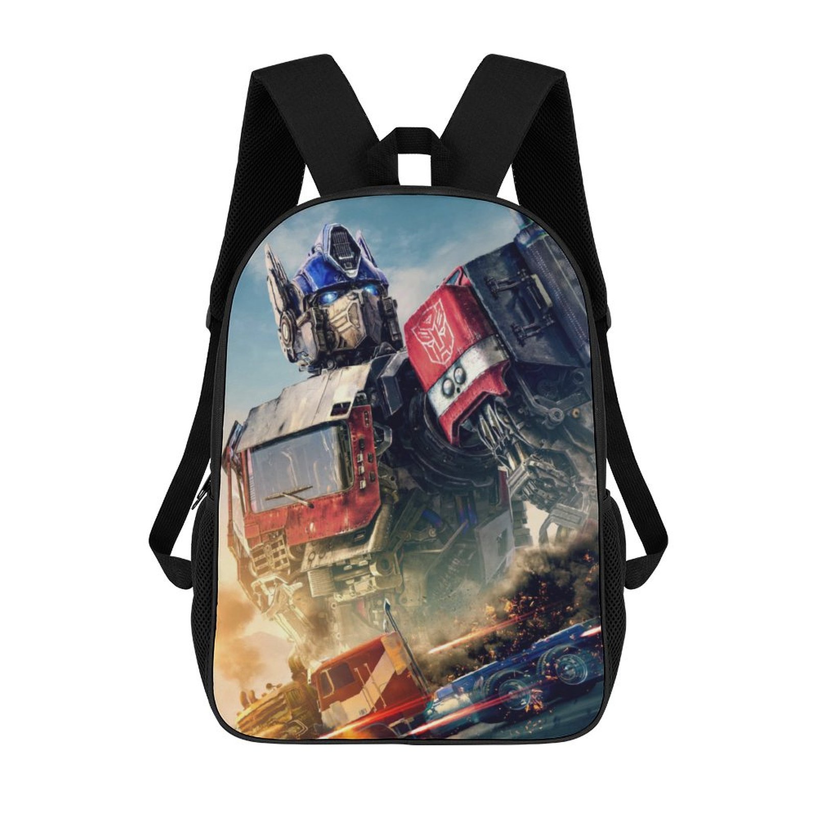 Transformers Backpack, 17 Inch Large Capacity Laptop Backpack, Unisex ...