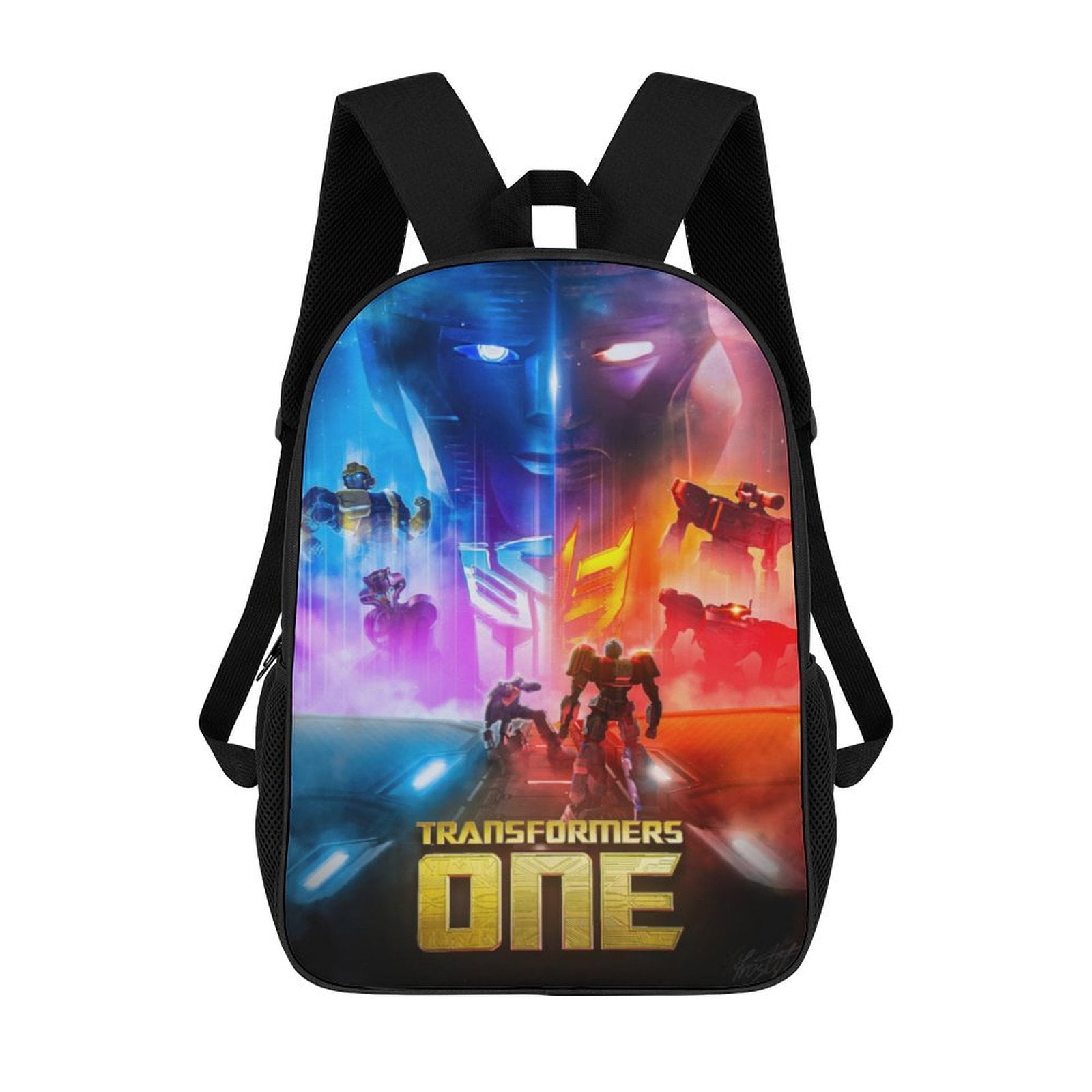 Transformers Backpack, 17 Inch Large Capacity Laptop Backpack, Unisex ...