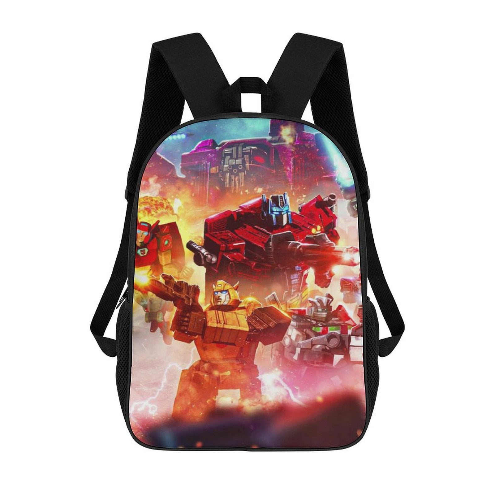 Transformers Backpack, 17 Inch Large Capacity Laptop Backpack, Unisex ...