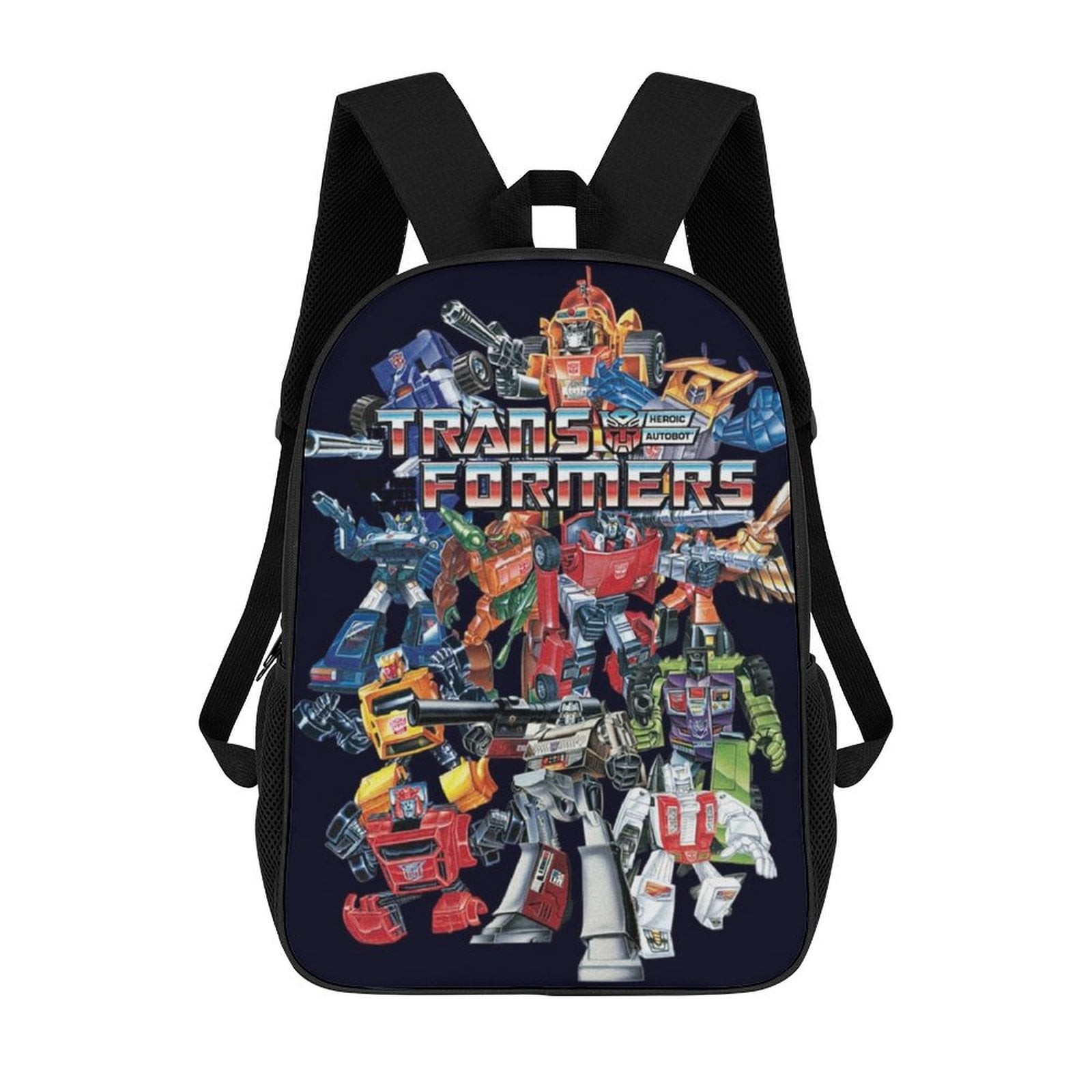 Transformers Backpack, 17 Inch Large Capacity Laptop Backpack, Unisex ...