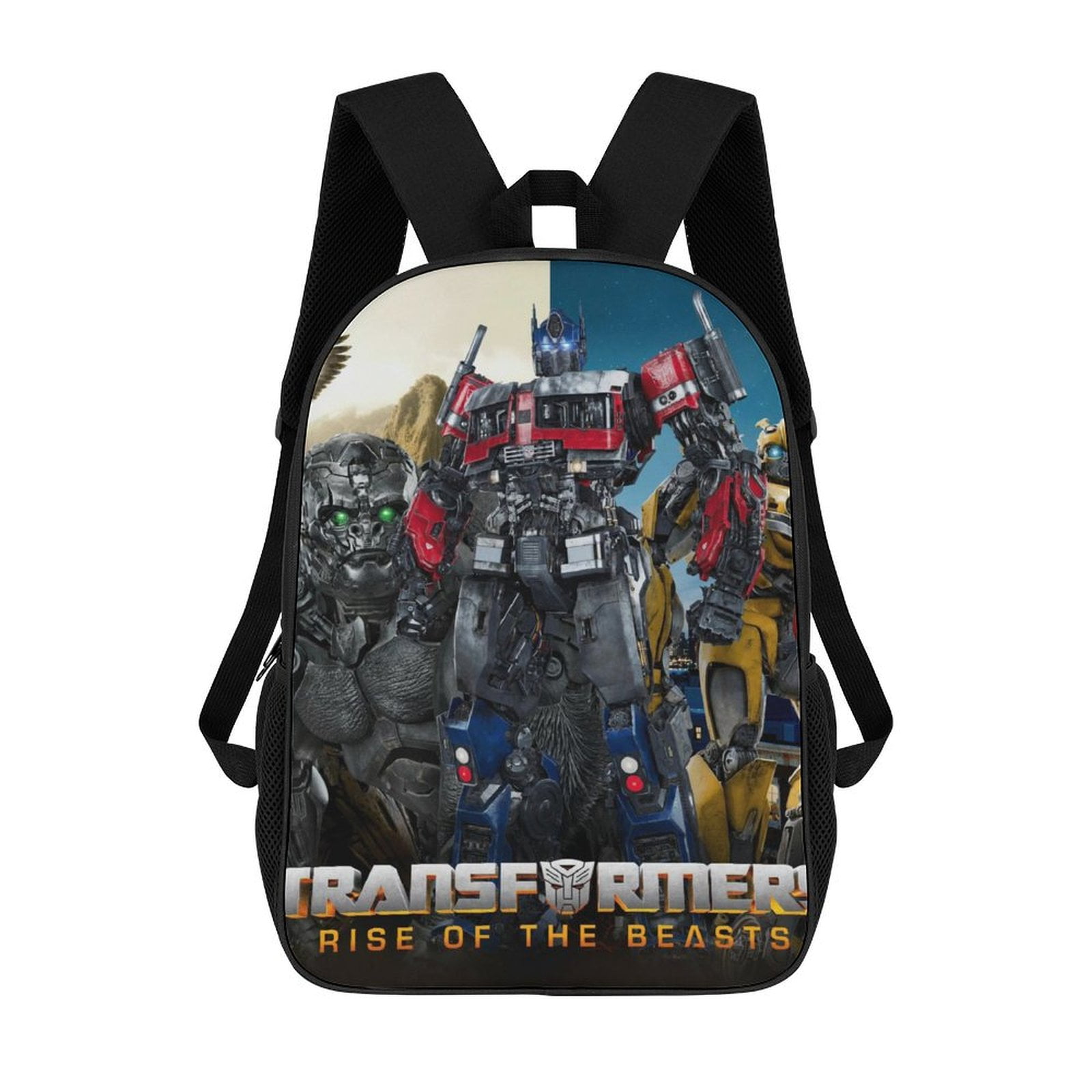 Transformers Backpack 3D Printed Bookbag Casual Daypack Shoulder Bag ...