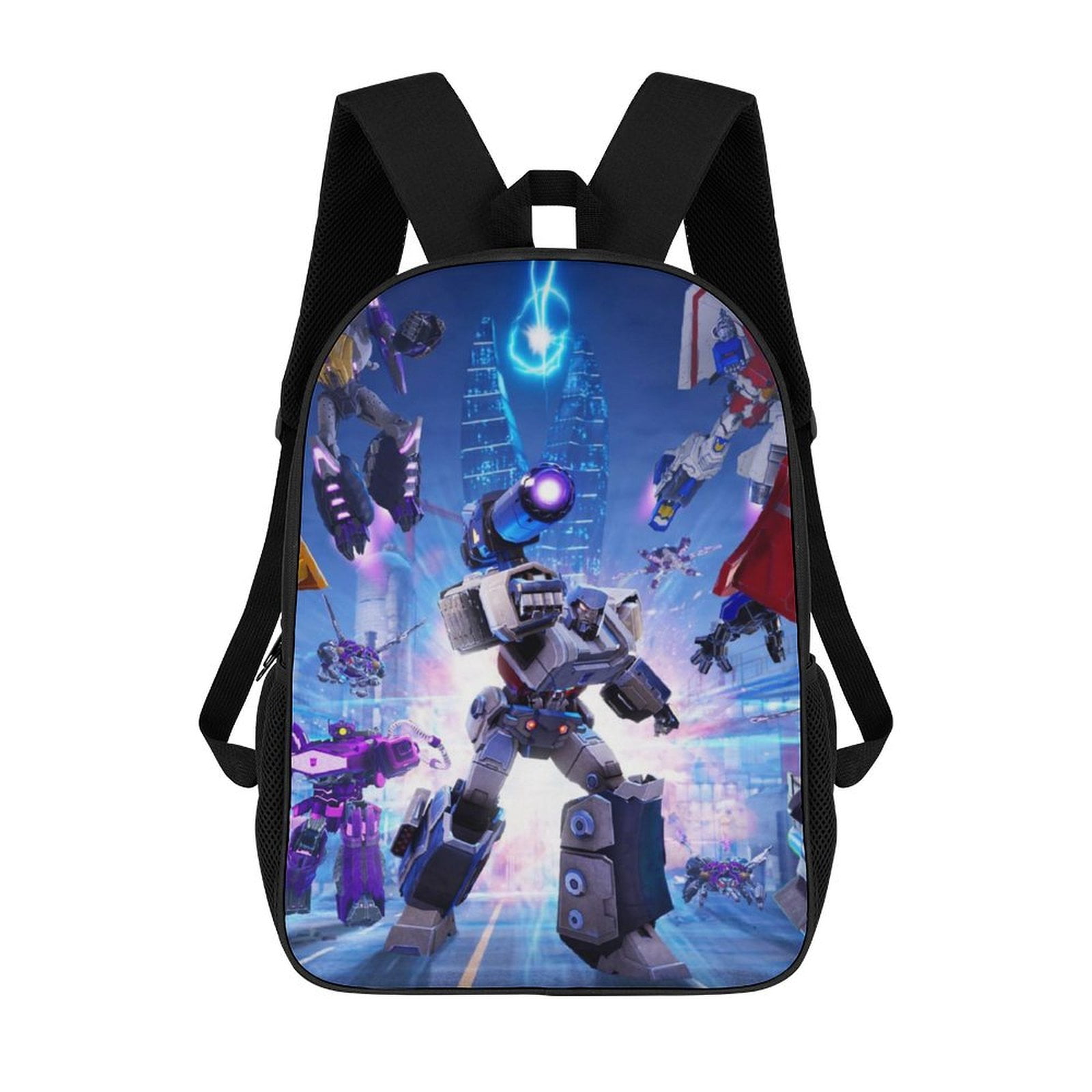 Transformers Backpack 3D Printed Bookbag Casual Daypack Shoulder Bag ...