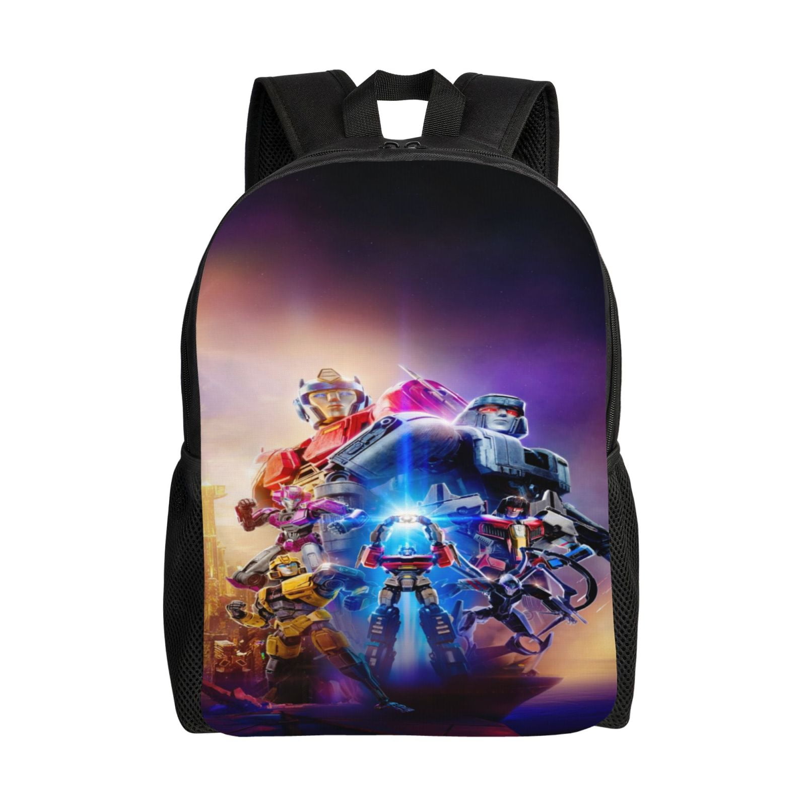 Transformers Backpack, 3D Printed Cartoon Laptop Bag Bookbag ...