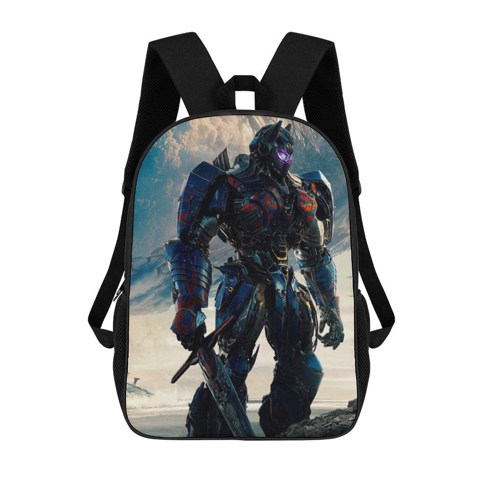 Transformers Backpack Cartoon 17 Inch Shoulder Backpack Bag Large ...