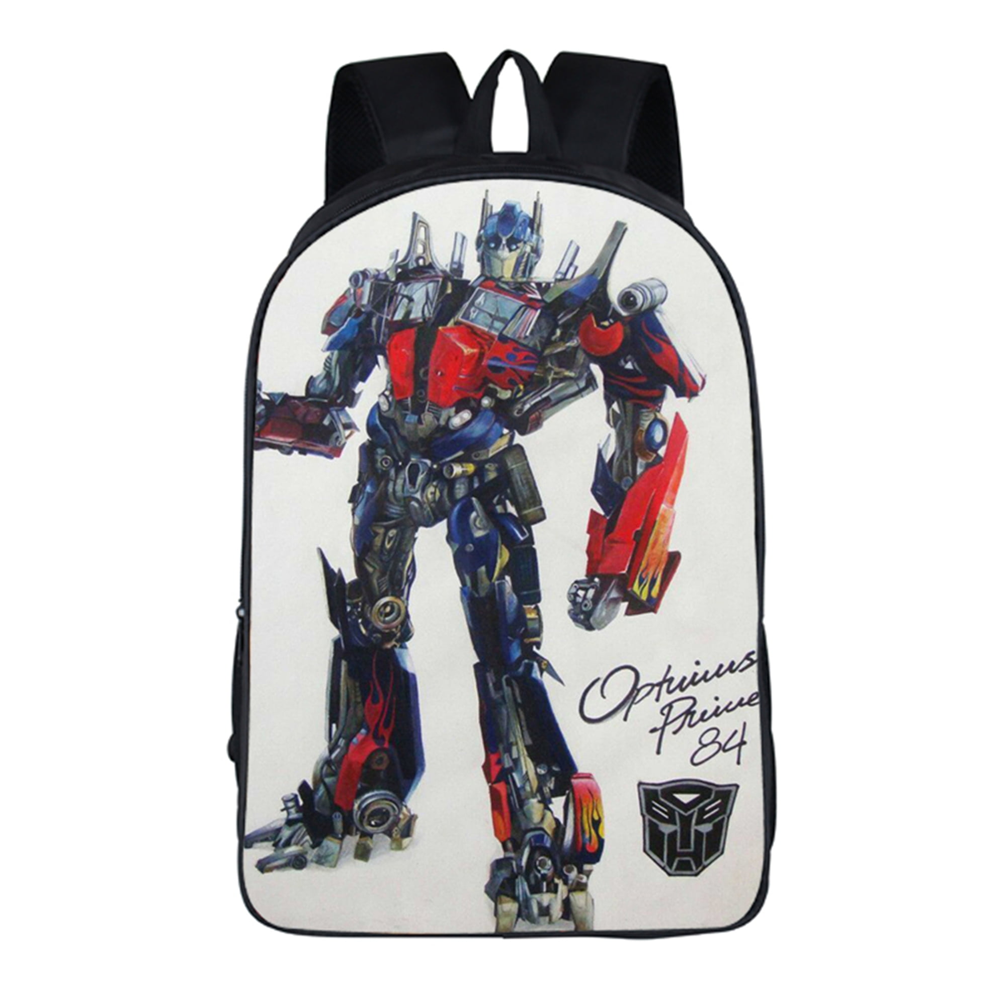 Transformers Backpack Casual Daypack Student Lightweight School Bookbag ...
