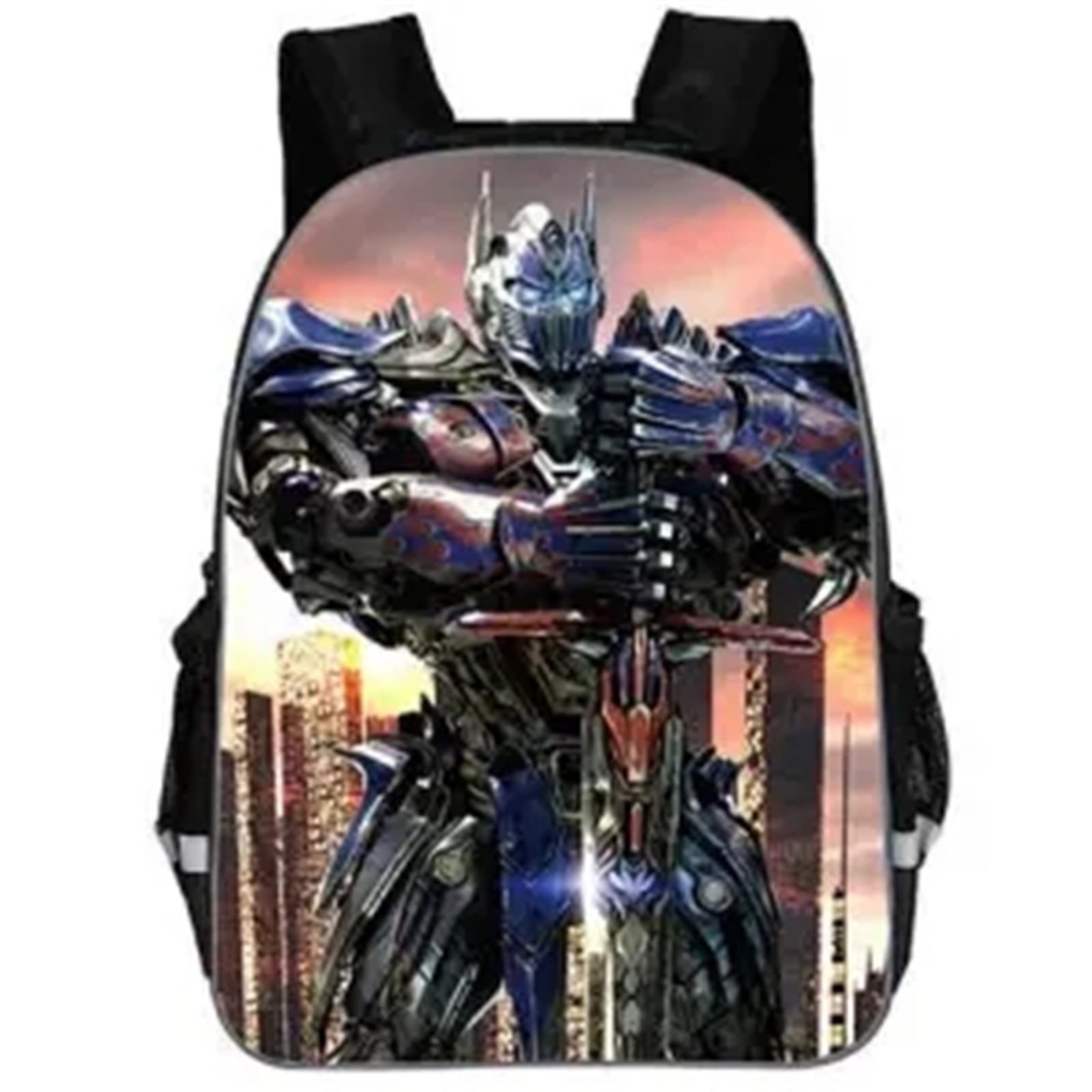 Transformers Backpack Durable Rucksack Bumblebee Optimus Prime Graphic ...