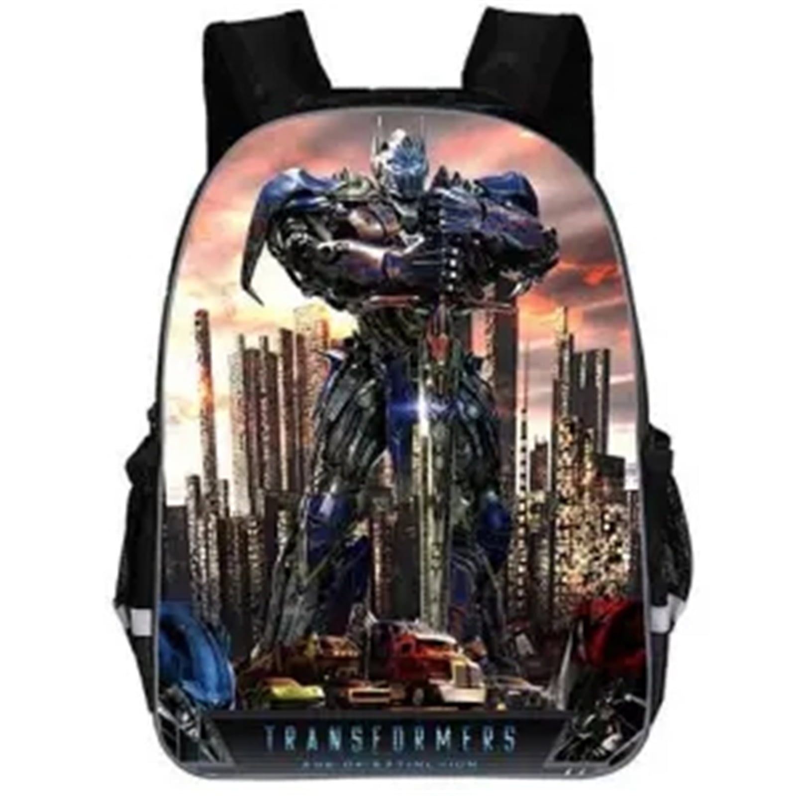 Transformers Backpack Durable Rucksack Bumblebee Optimus Prime Graphic ...