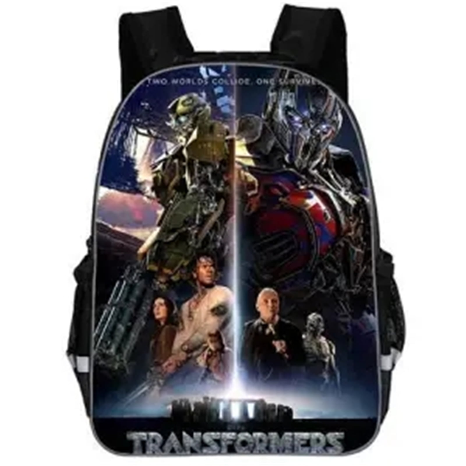 Transformers Backpack Durable Rucksack Bumblebee Optimus Prime Graphic ...