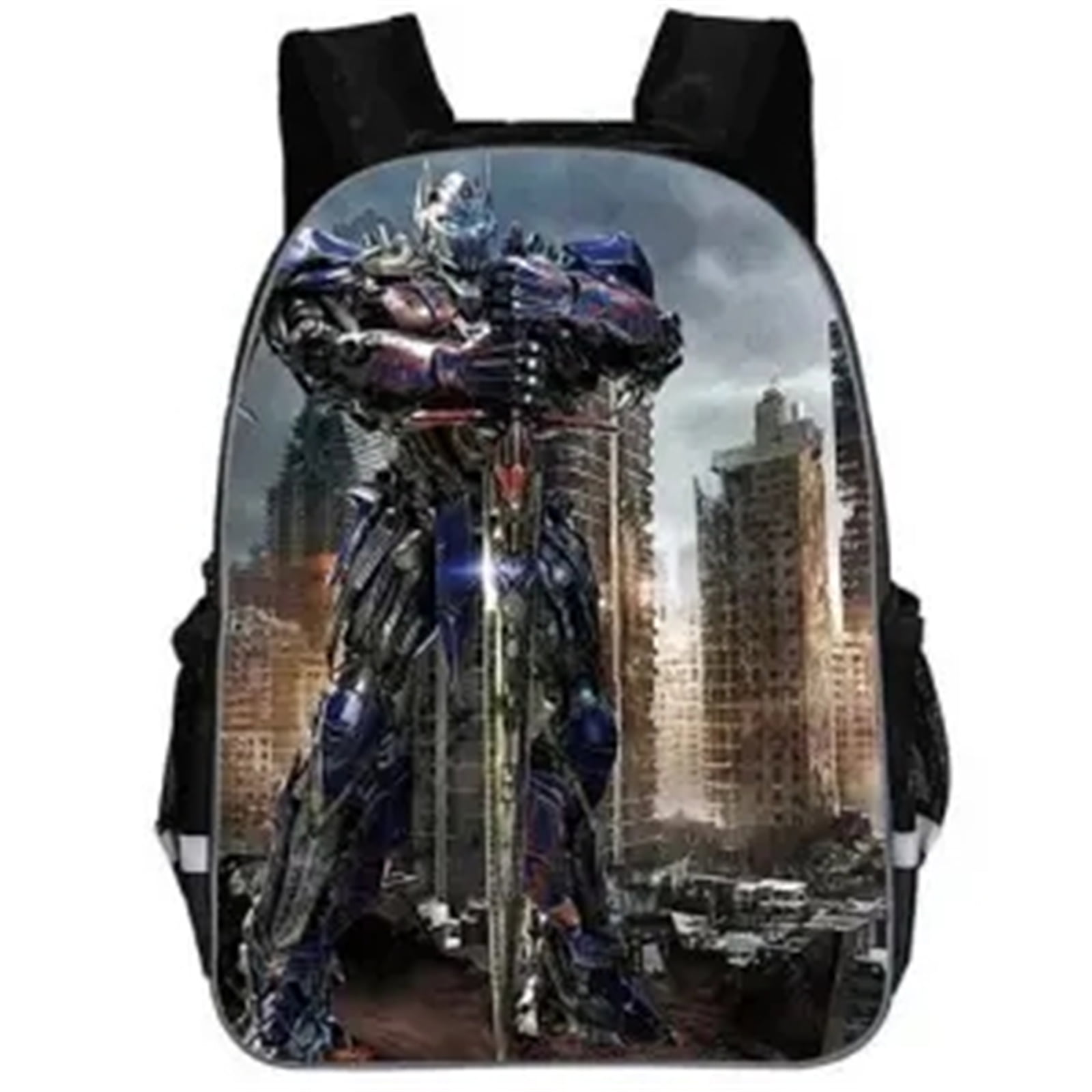Transformers Backpack Durable Rucksack Bumblebee Optimus Prime Graphic ...