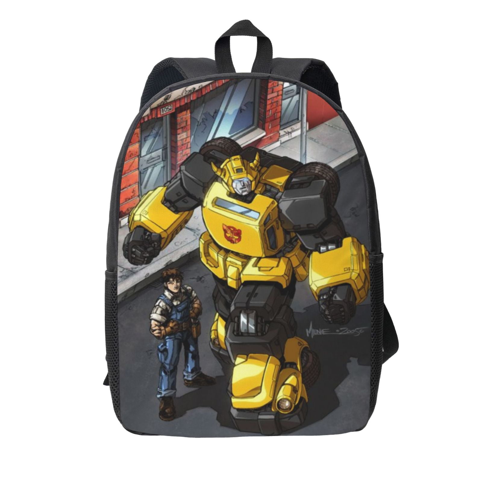 Transformers Backpack Men Women Simple Backpack Laptop Bookbag For ...