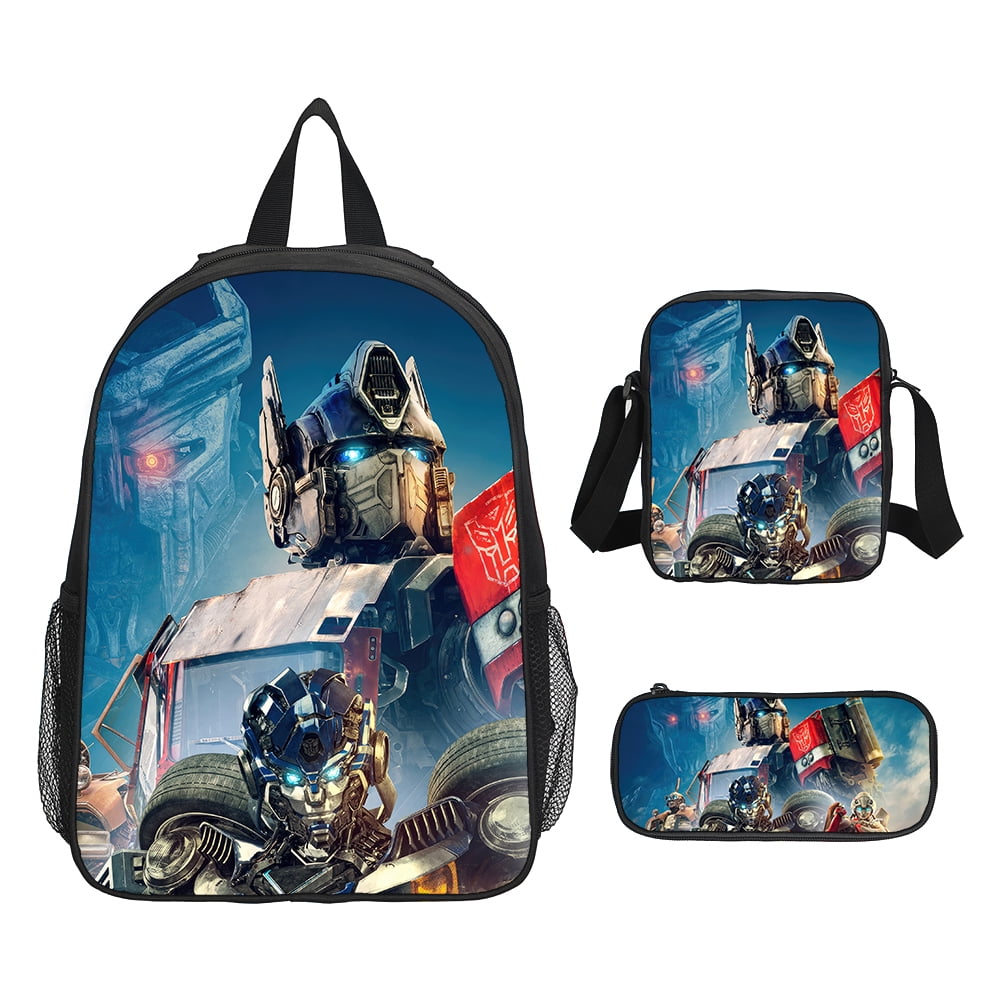 Transformers Backpack Outdoor Bag 3 in 1 Bookbag Shoulder Bag Small Box ...