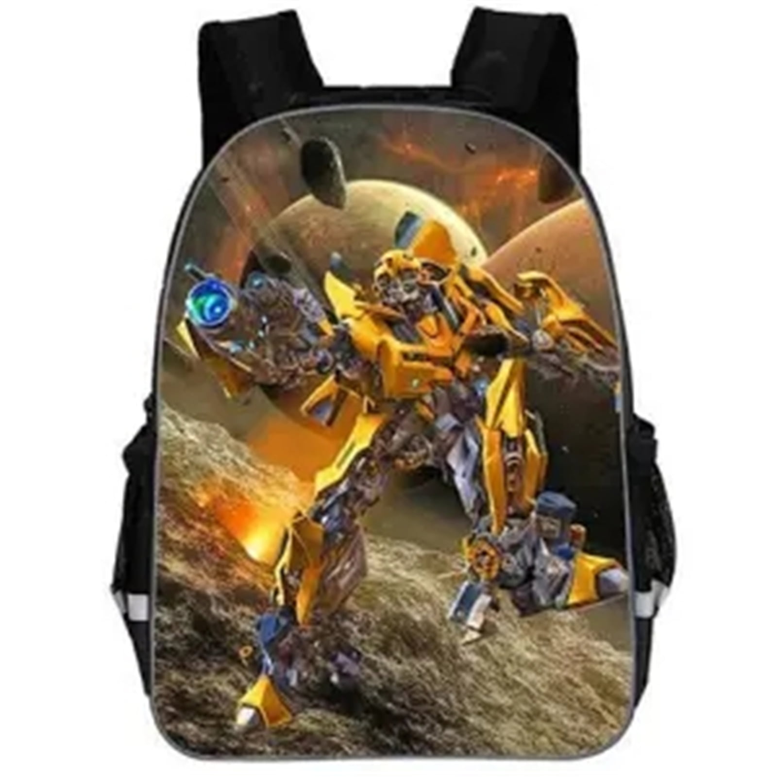 Transformers Backpack Student Back to School Bag Waterproof Canvas ...
