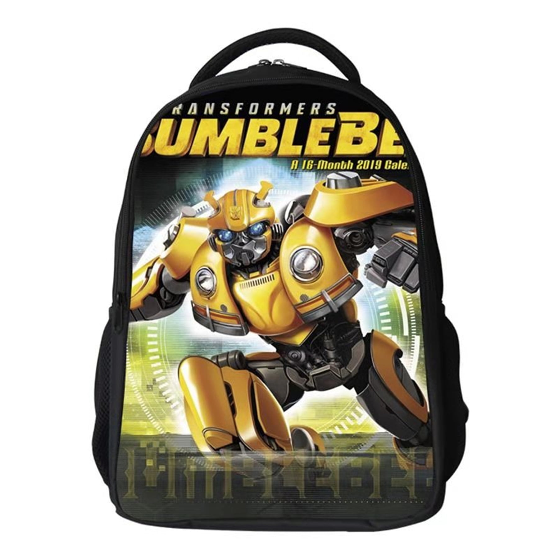Transformers Backpack Student Back to School Bookbag Bumblebee Optimus ...