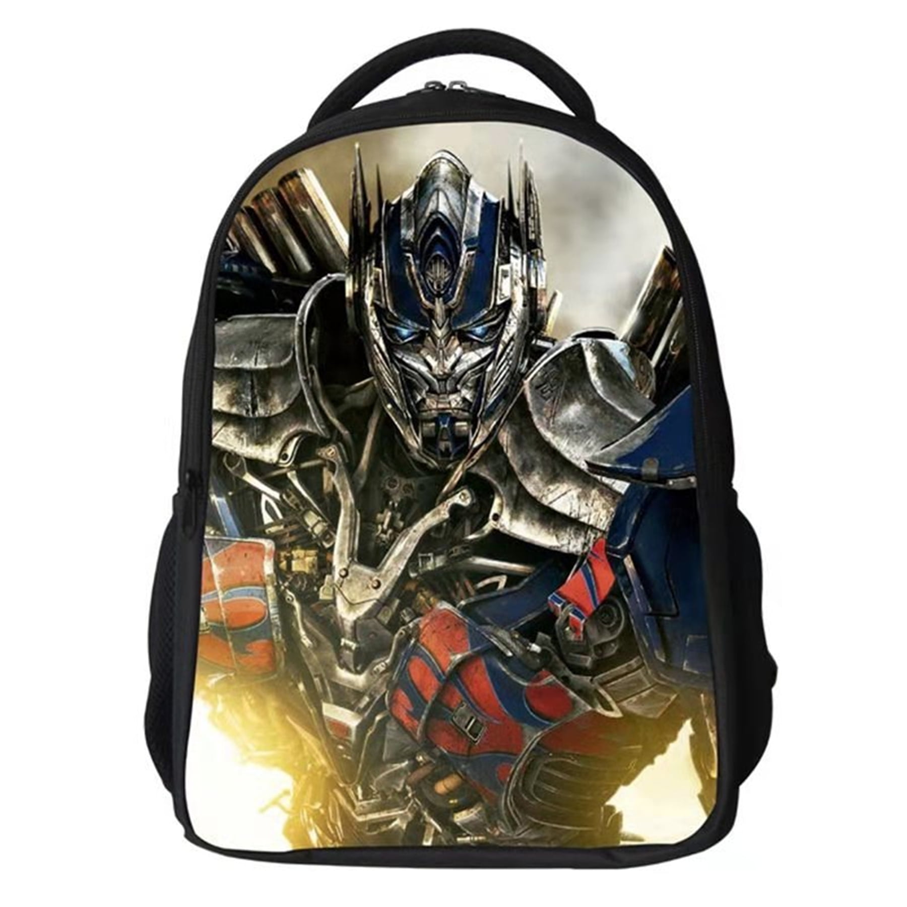 Transformers Backpack Student Back to School Bookbag Bumblebee Optimus ...