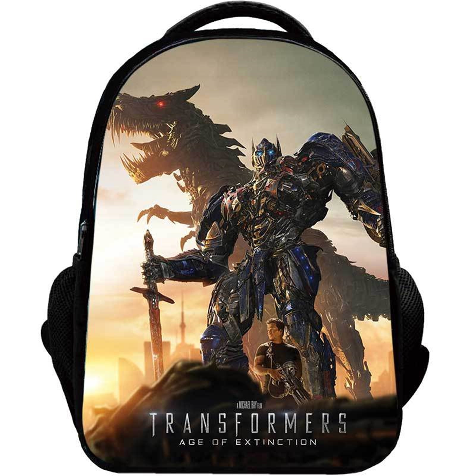 Transformers Backpack Student Back to School Knapsack Bumblebee Optimus ...