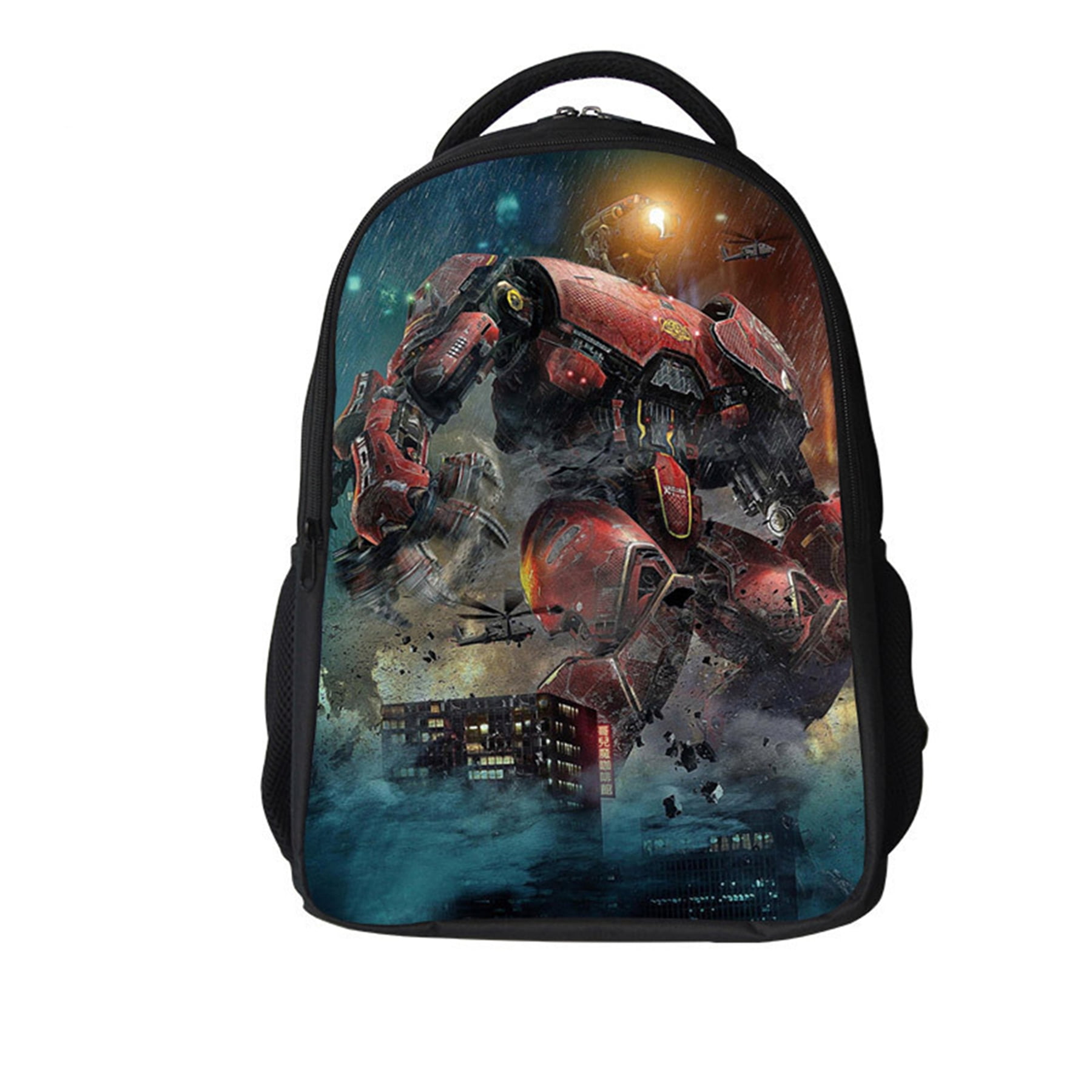 Transformers Backpack Student Back to School Lightweight Bookbag ...