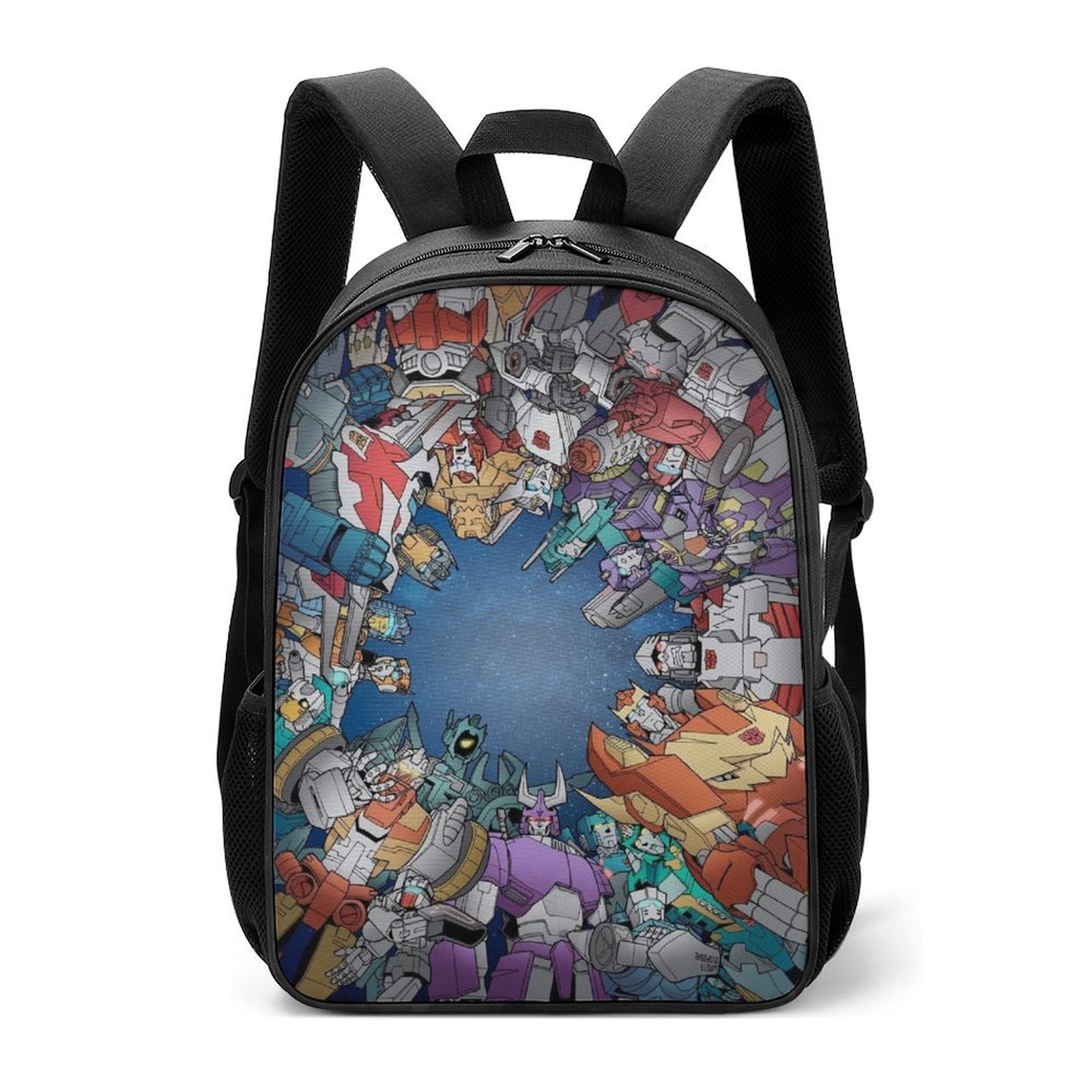 Transformers Backpack Unisex 16.7" Bookbag Oxford Cloth Game Knapsack ...