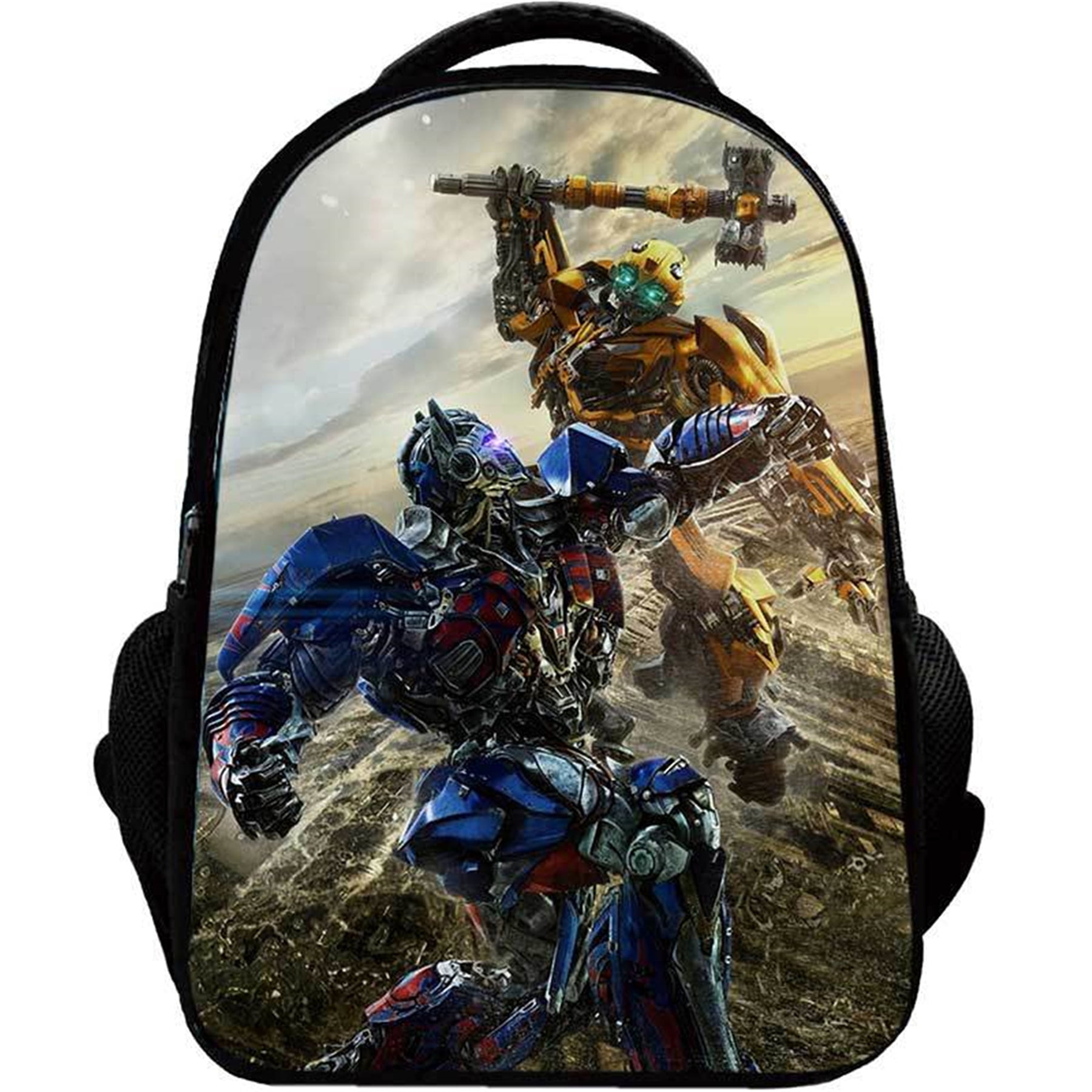 Transformers Backpack Waterproof Bumblebee Optimus Prime Casual Daypack ...