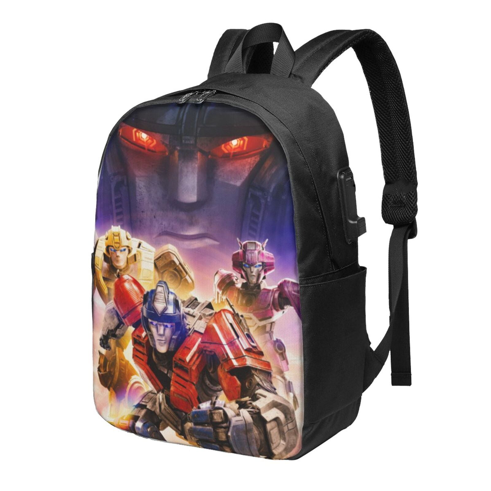Transformers Backpack with USB Charging Port, Travel Laptop Backpack ...