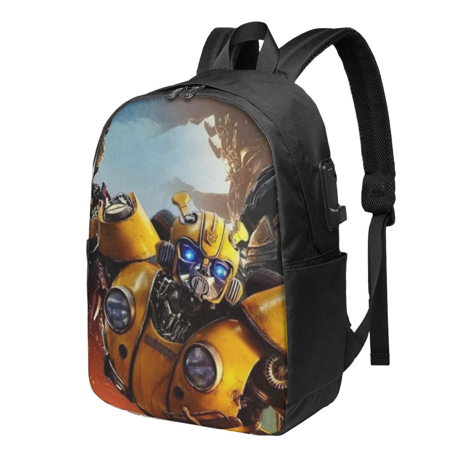 Transformers Backpack with USB Charging Port, Travel Laptop Backpack ...