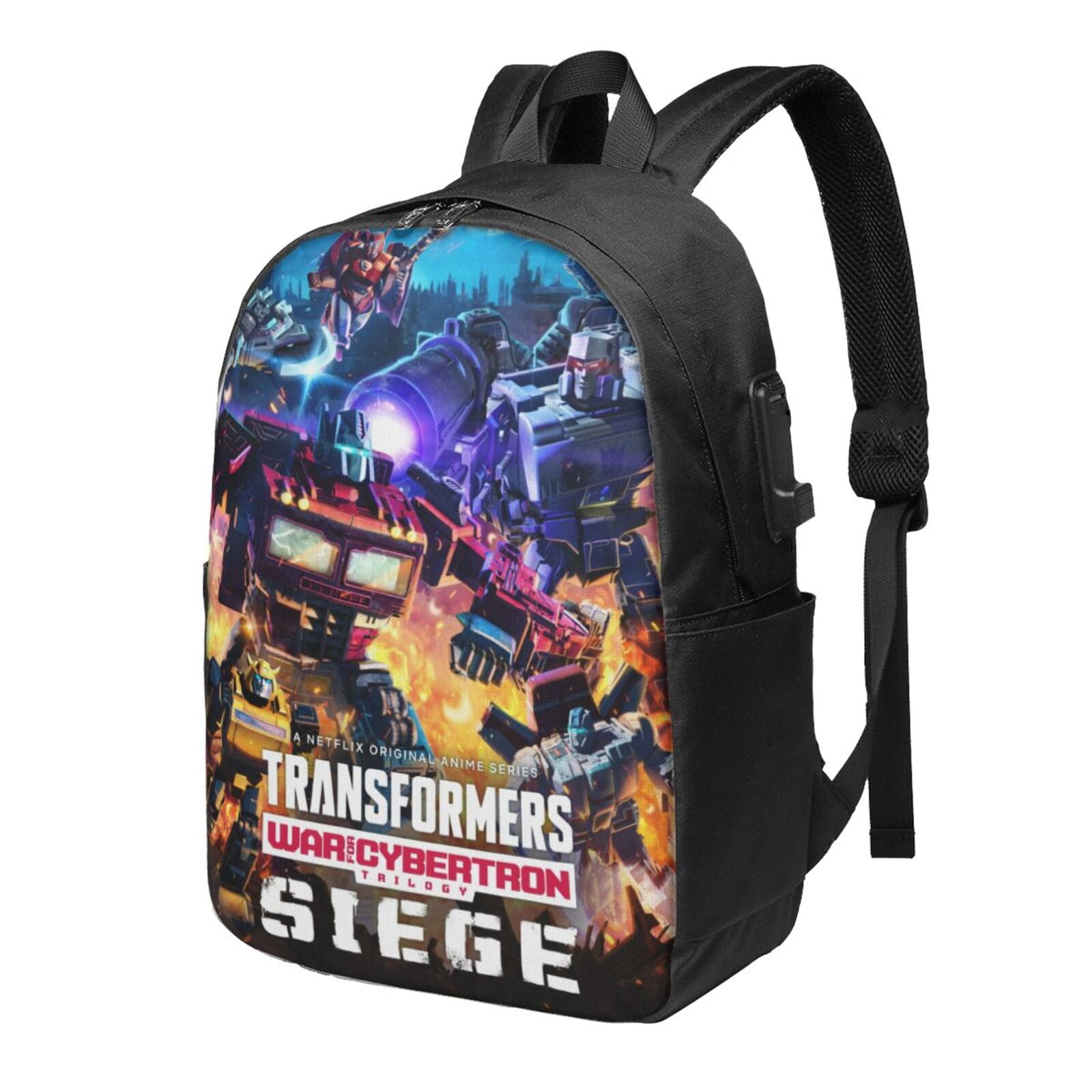 Transformers Backpacks Bookbag Casual Daypack For Travel Camping Hiking ...