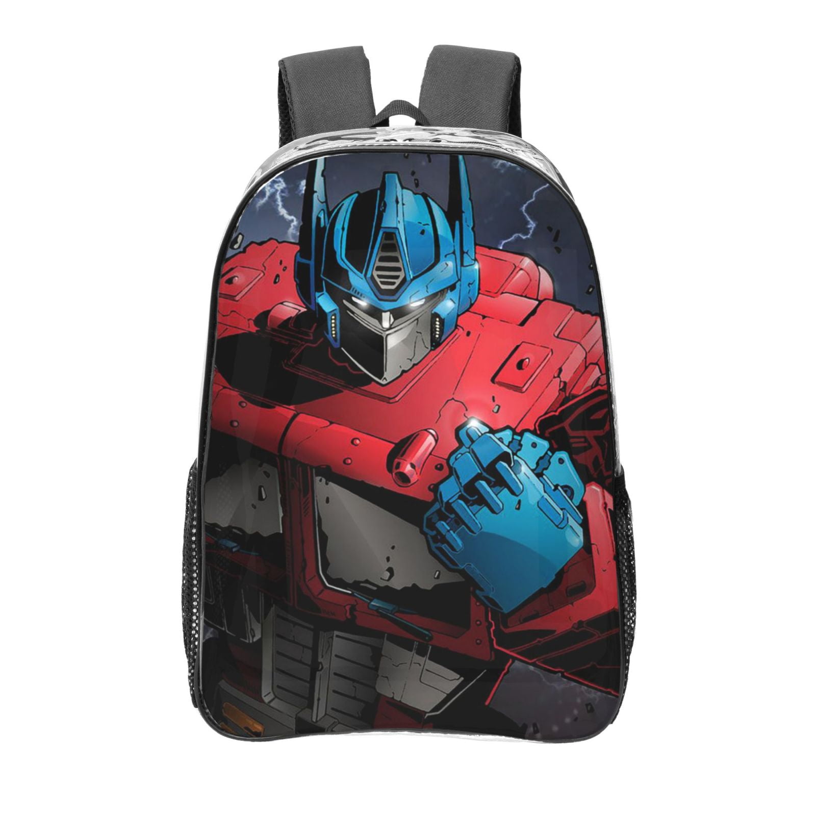 Transformers Basics Transparent Backpack School See Through Plastic ...