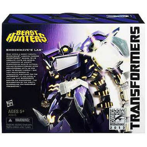 Transformers Beast Hunters Exclusives Shockwave's Lab Exclusive Action ...
