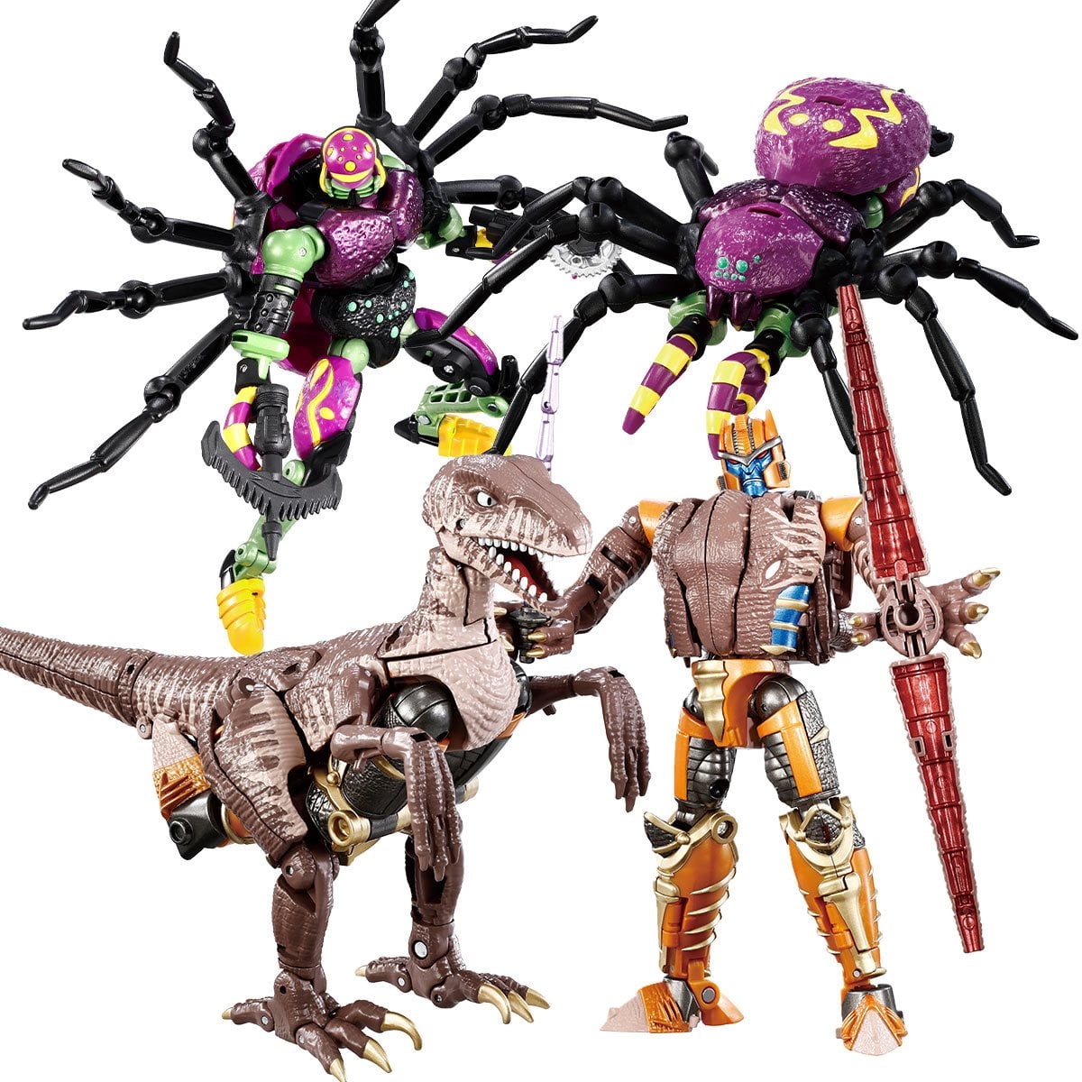 Transformers Beast Wars BWVS-06 Dinobot vs Tarantulas Exclusive Action ...