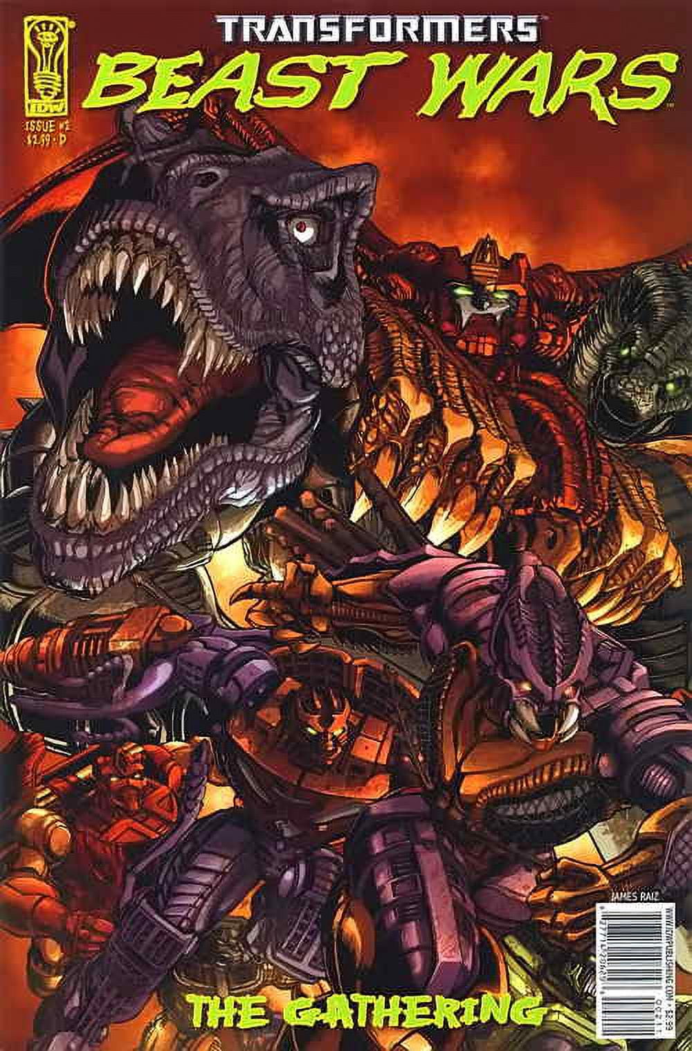 Transformers, Beast Wars: The Gathering #2D VF ; IDW Comic Book ...