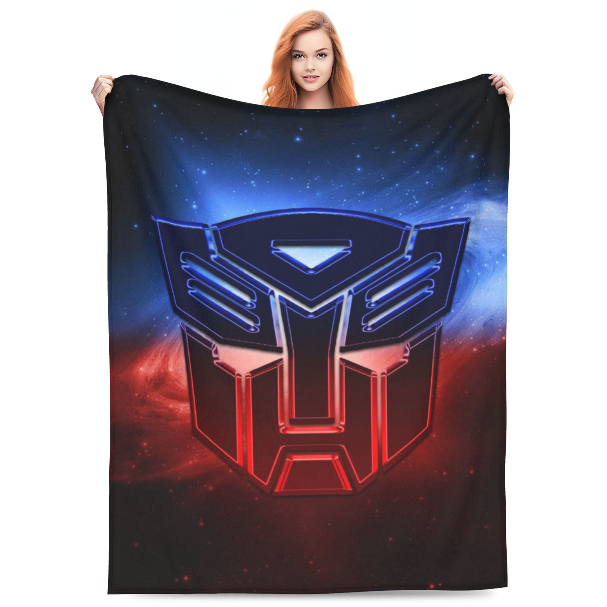 Transformers Bed Blanket Super Soft Fleece Throw Blanket Lightweight ...