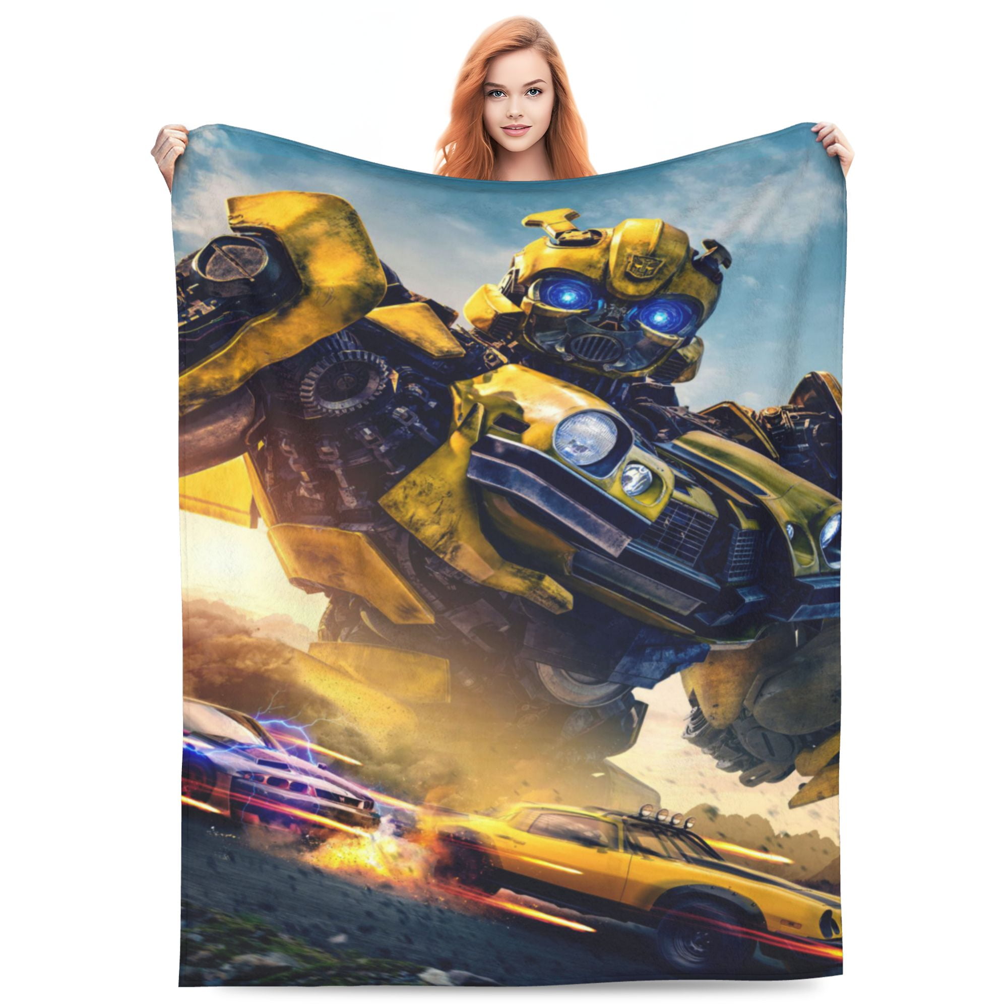 Transformers Bed Blanket Super Soft Fleece Throw Blanket Lightweight ...