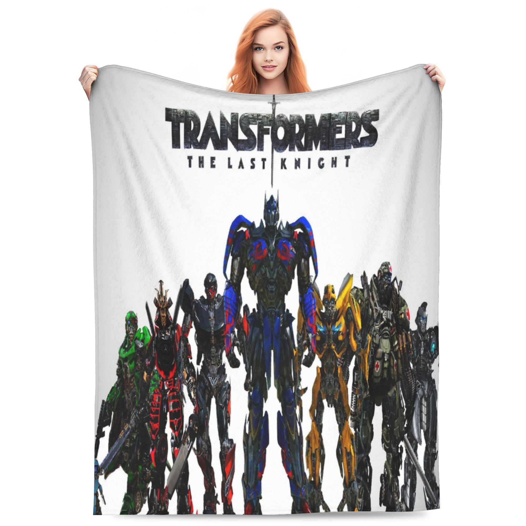 Transformers Bed Blanket Super Soft Fleece Throw Blanket Lightweight ...