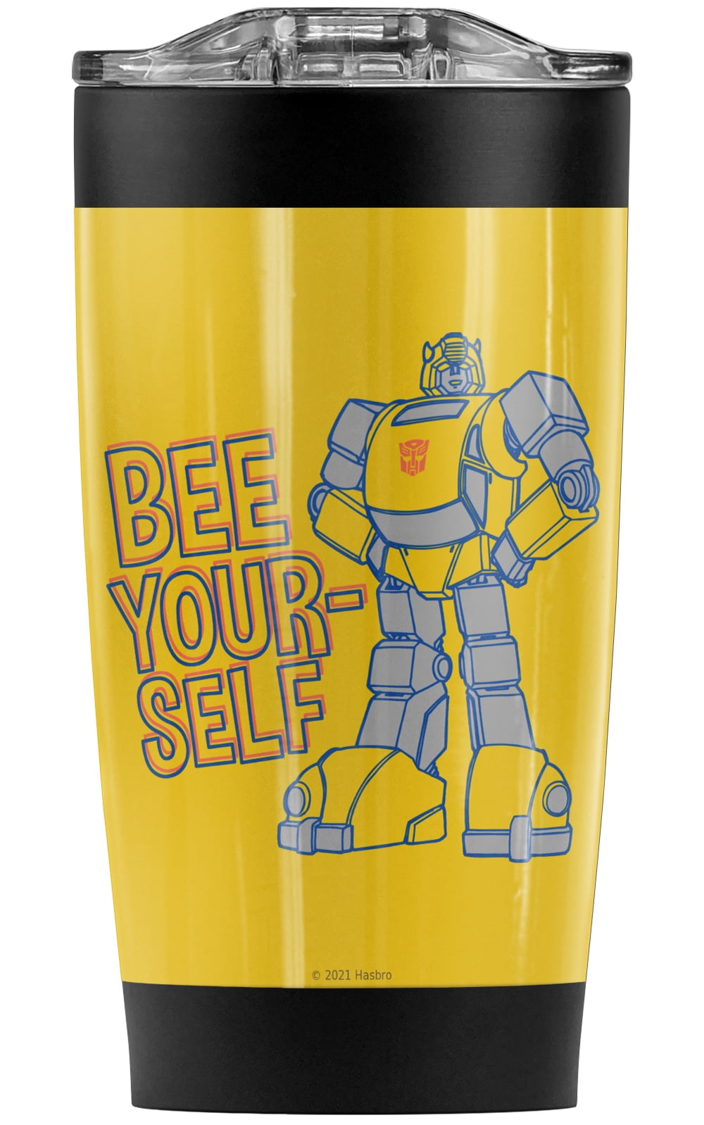 Transformers/Bee Yourself Stainless Steel Tumbler 20 oz Coffee Travel ...
