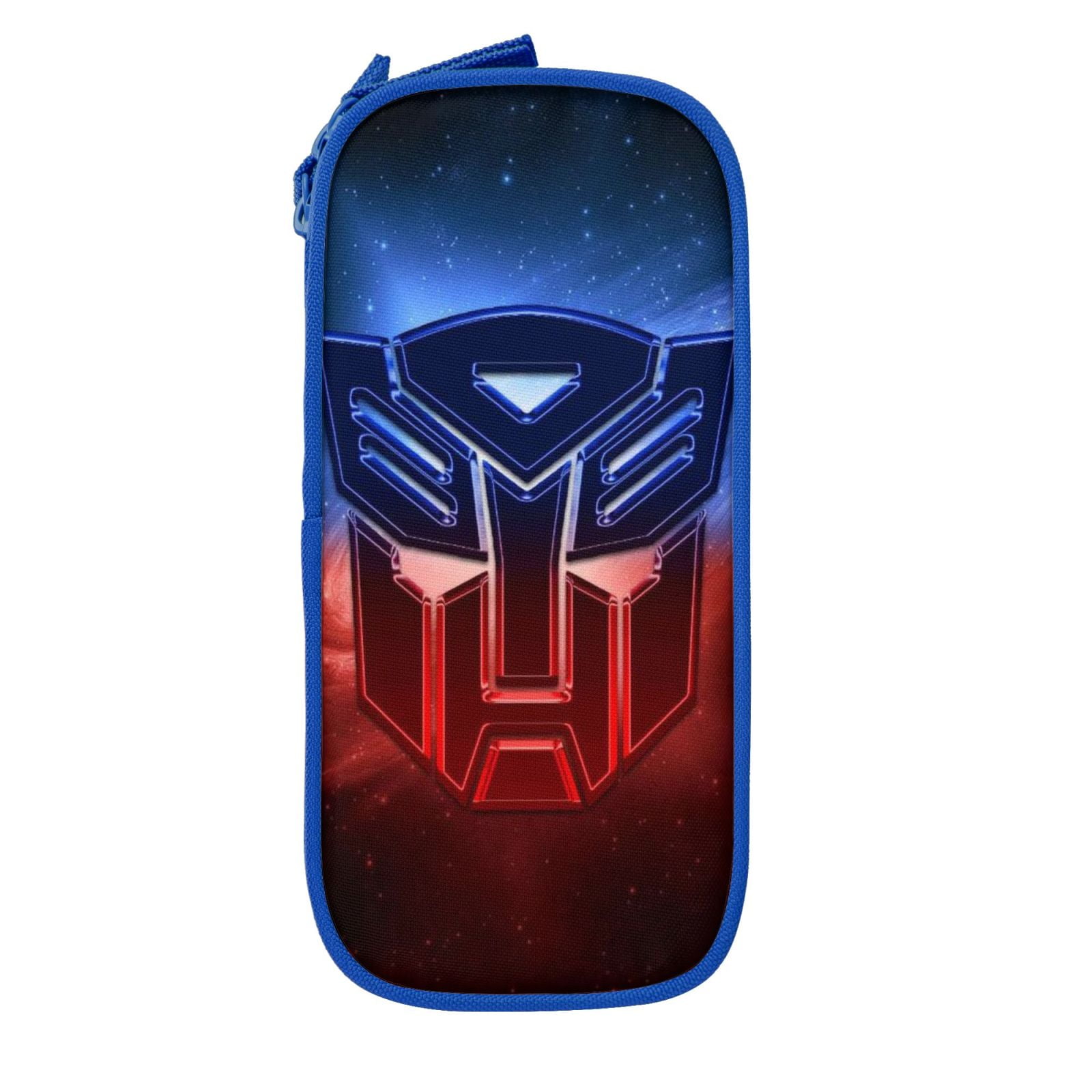 Transformers Big Capacity Pencil Case Bag with Zipper, Aesthetic Pencil ...