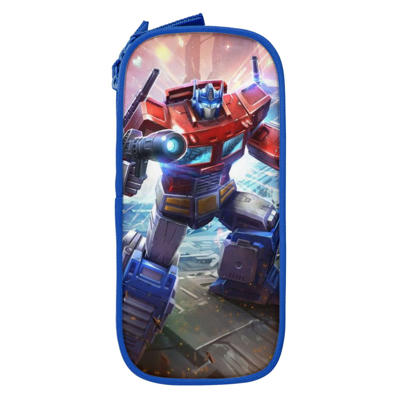 Transformers Big Capacity Pencil Case Bag with Zipper, Aesthetic Pencil ...