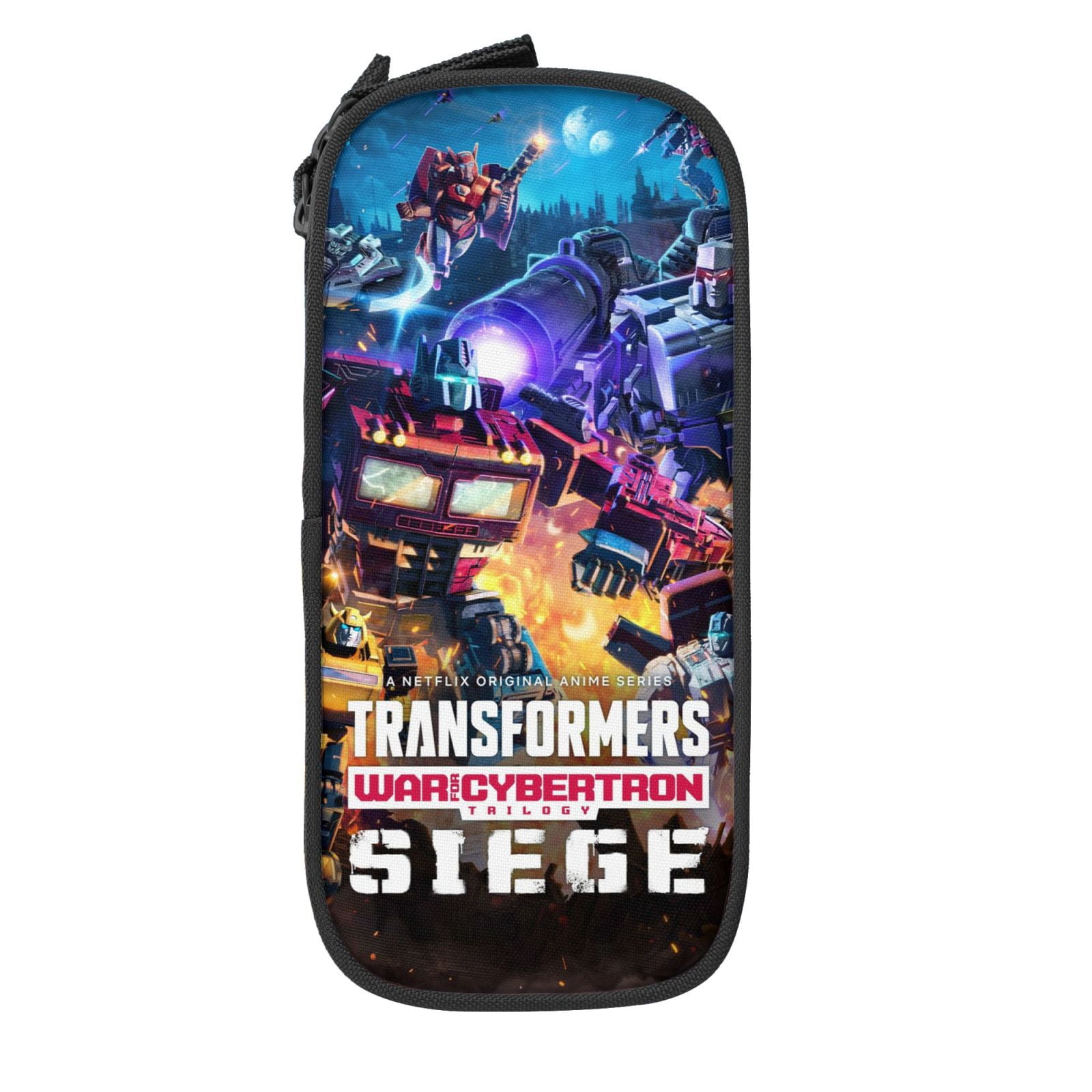 Transformers Big Capacity Pencil Case Bag with Zipper, Aesthetic Pencil ...