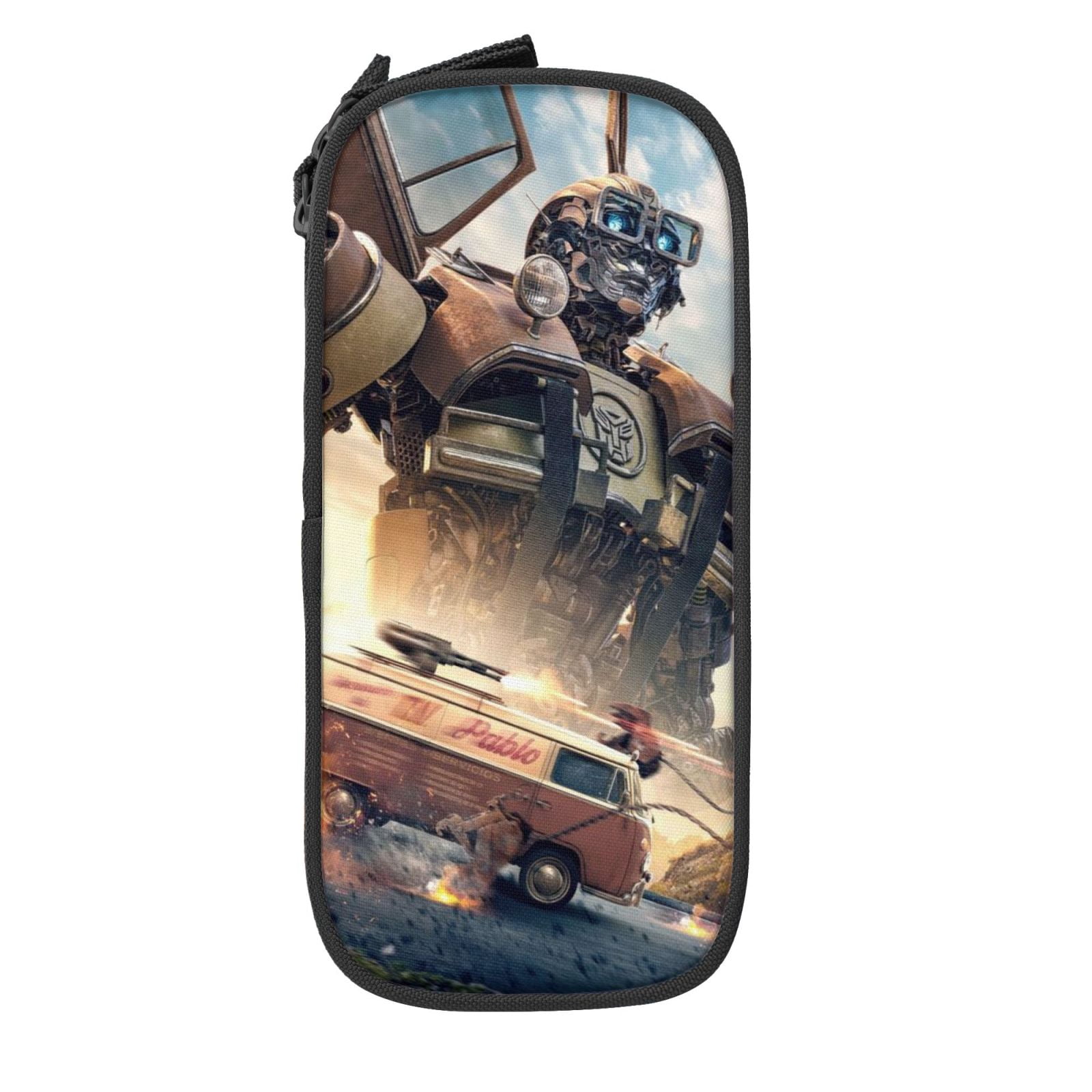 Transformers Big Capacity Pencil Case Bag with Zipper, Aesthetic Pencil ...