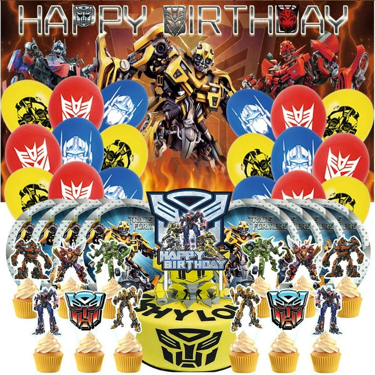 Transformer Birthday Party Themes Boy Robots Science Party Decorations