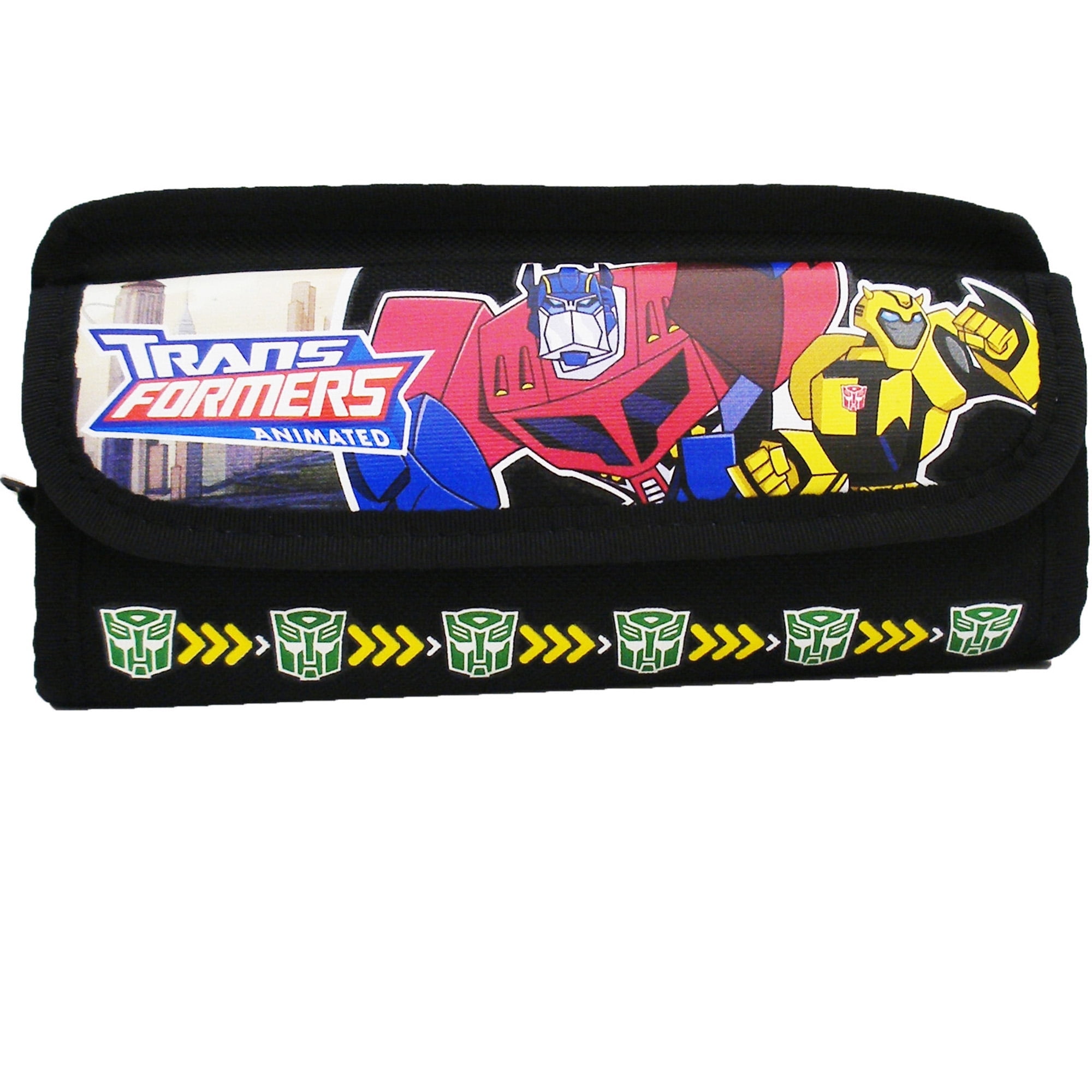 Transformers Black Double Zippers Pencil Case - Walmart.com