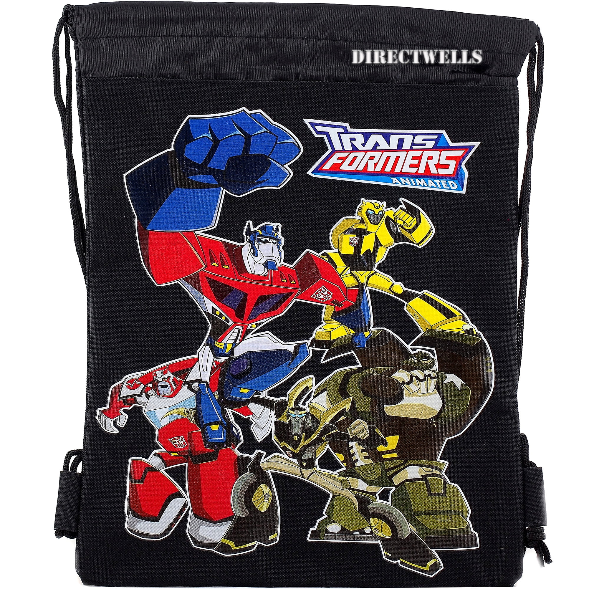 Transformers Black Drawstring Bag - Walmart.com