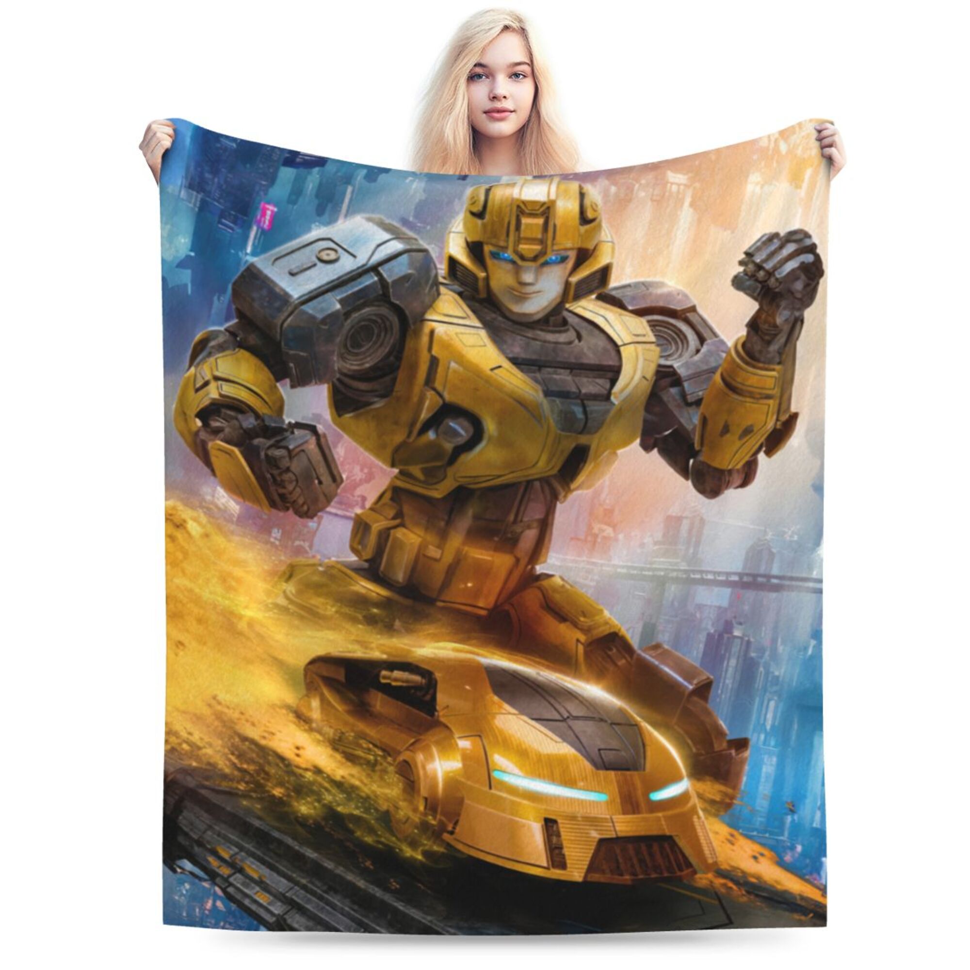 Transformers Blanket, Super Soft Throw Blanket, Cozy Flannel Blankets ...