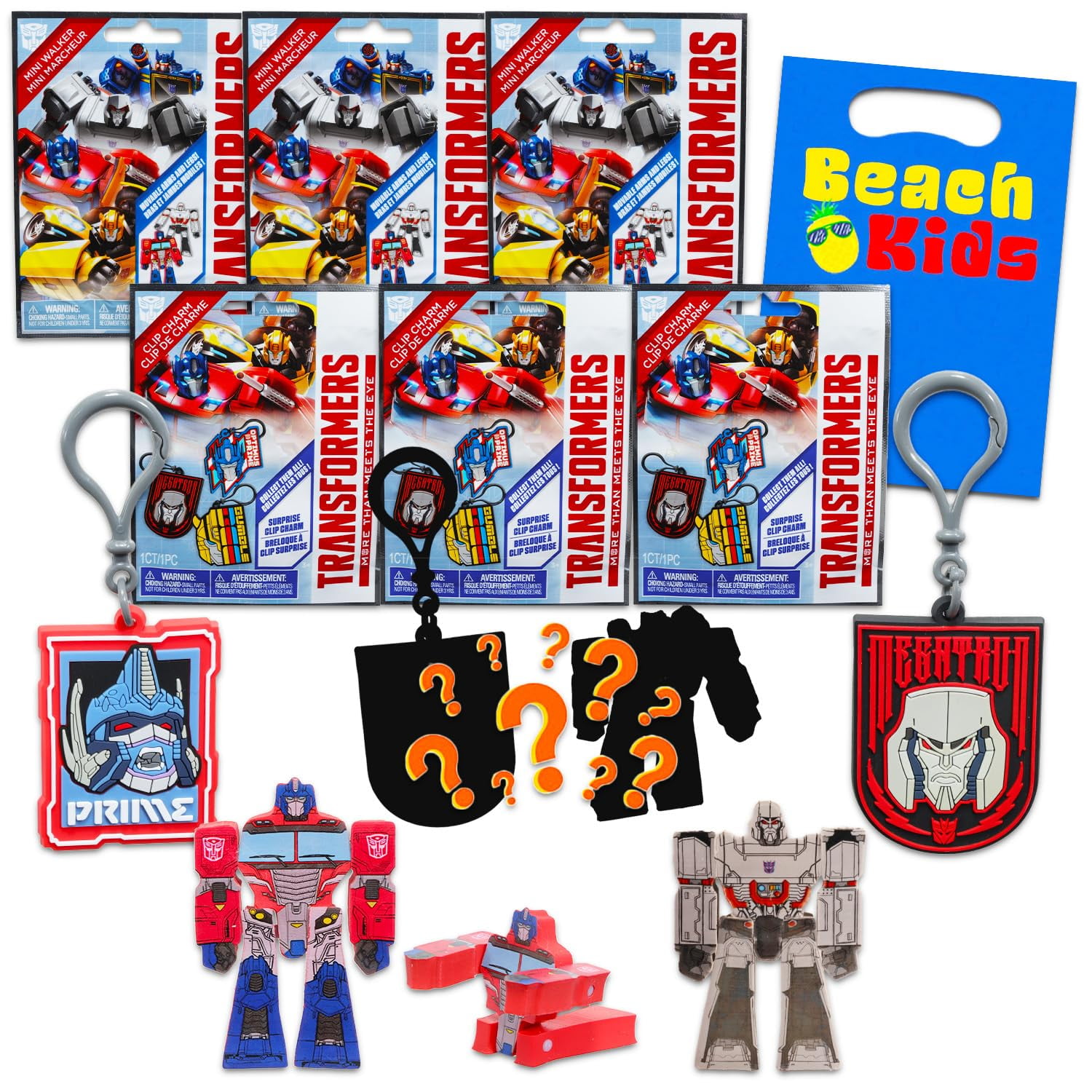 Transformers Blind Bag Party Favors for Kids - Bundle with 6 ...