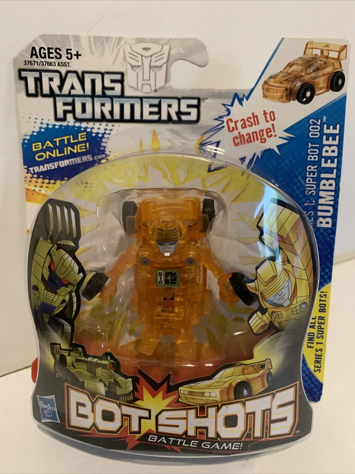Transformers Bot Shots Bumblebee Battle Game Figure - Walmart.com
