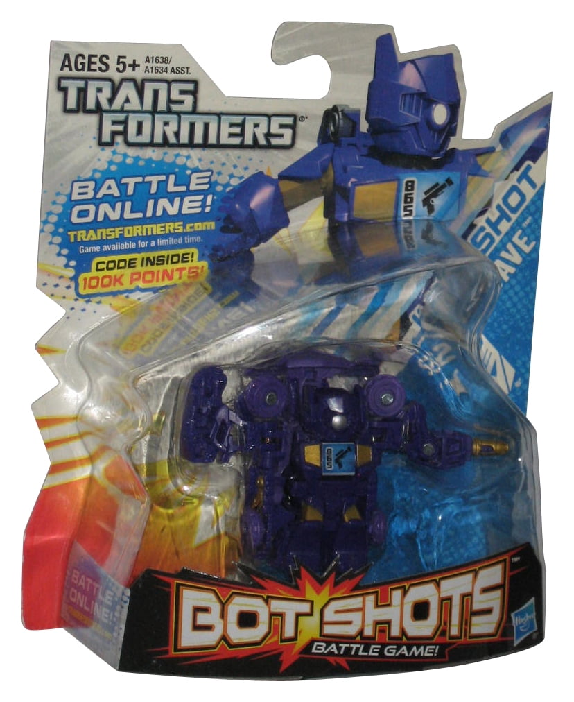 Transformers Bot Shots Jump Shot Shockwave Figure - Walmart.com
